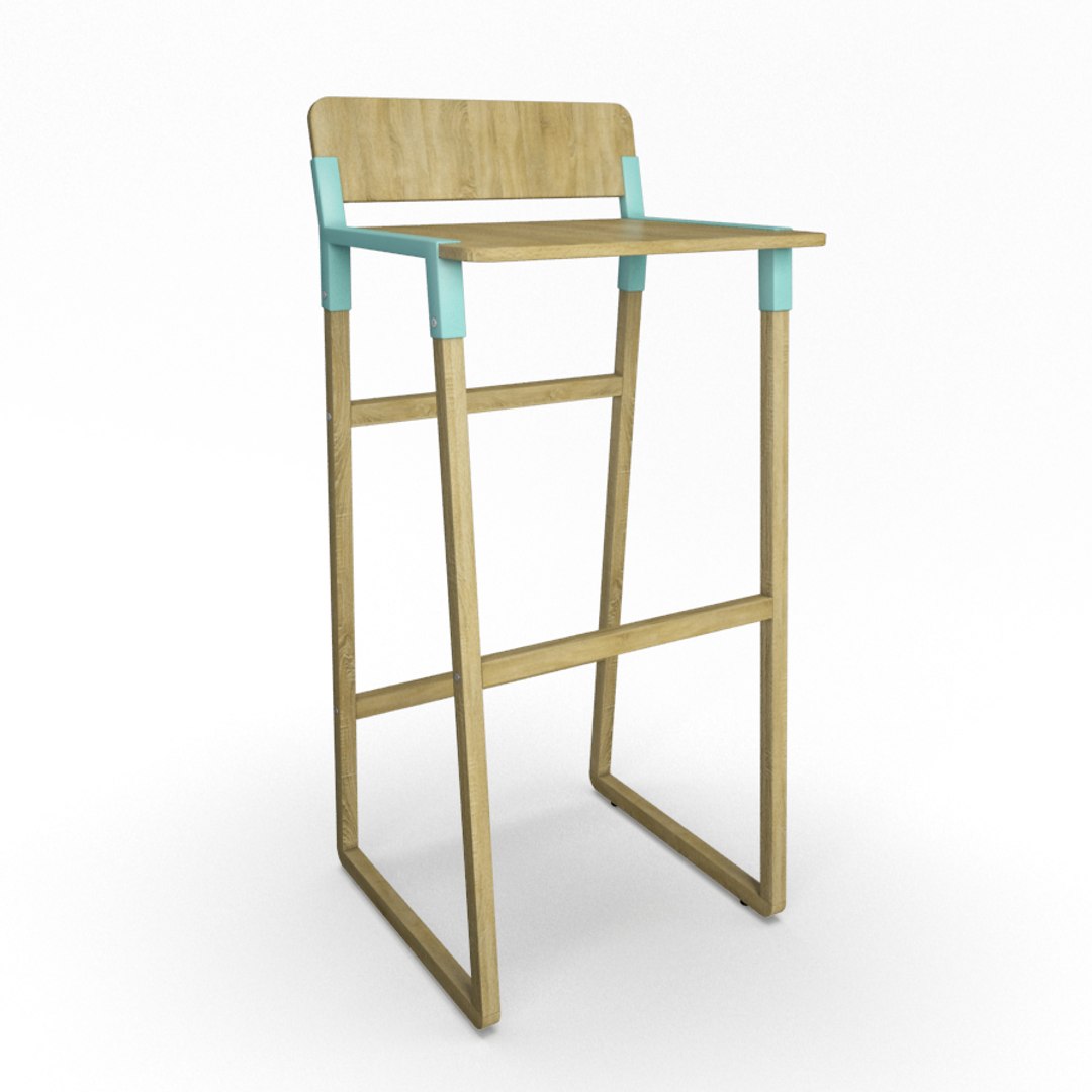 Noem Wooden Table Wood Furniture 3D Model - TurboSquid 1422879