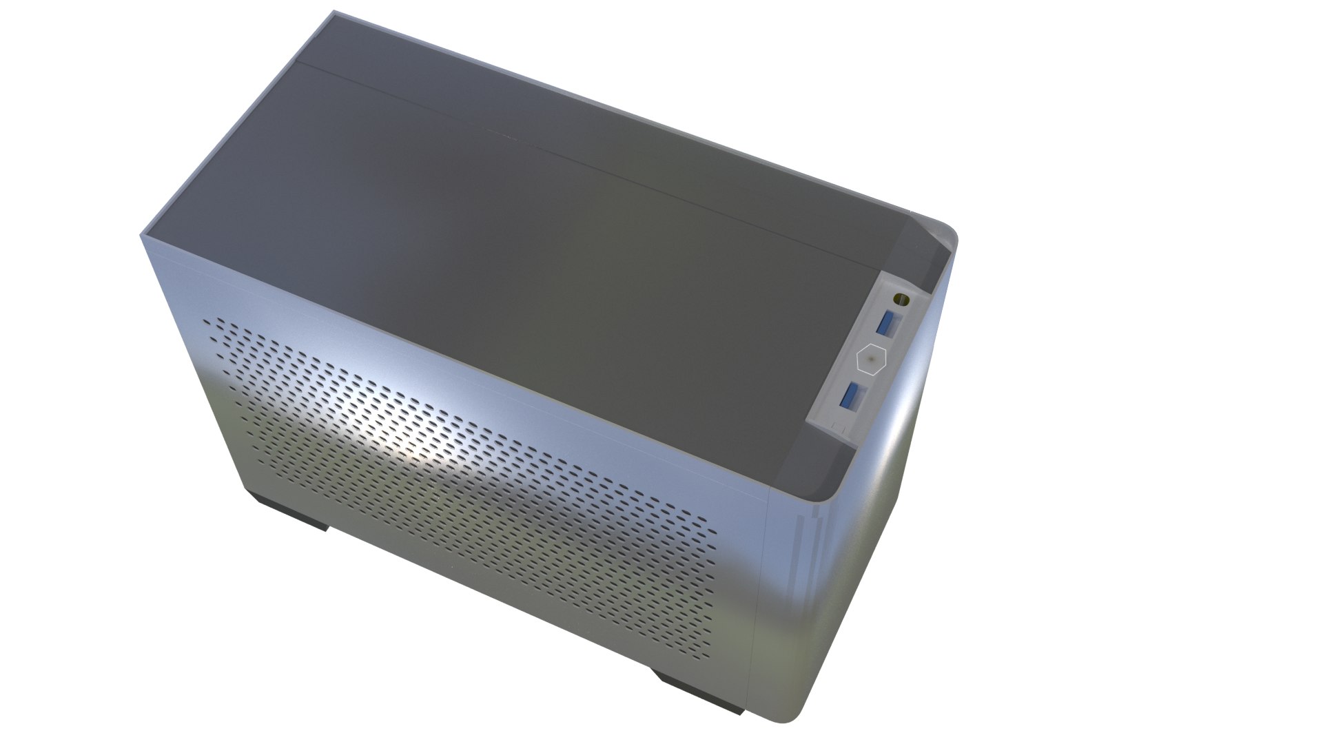 Mini ITX PC Gaming Case 3D Model - TurboSquid 1773875