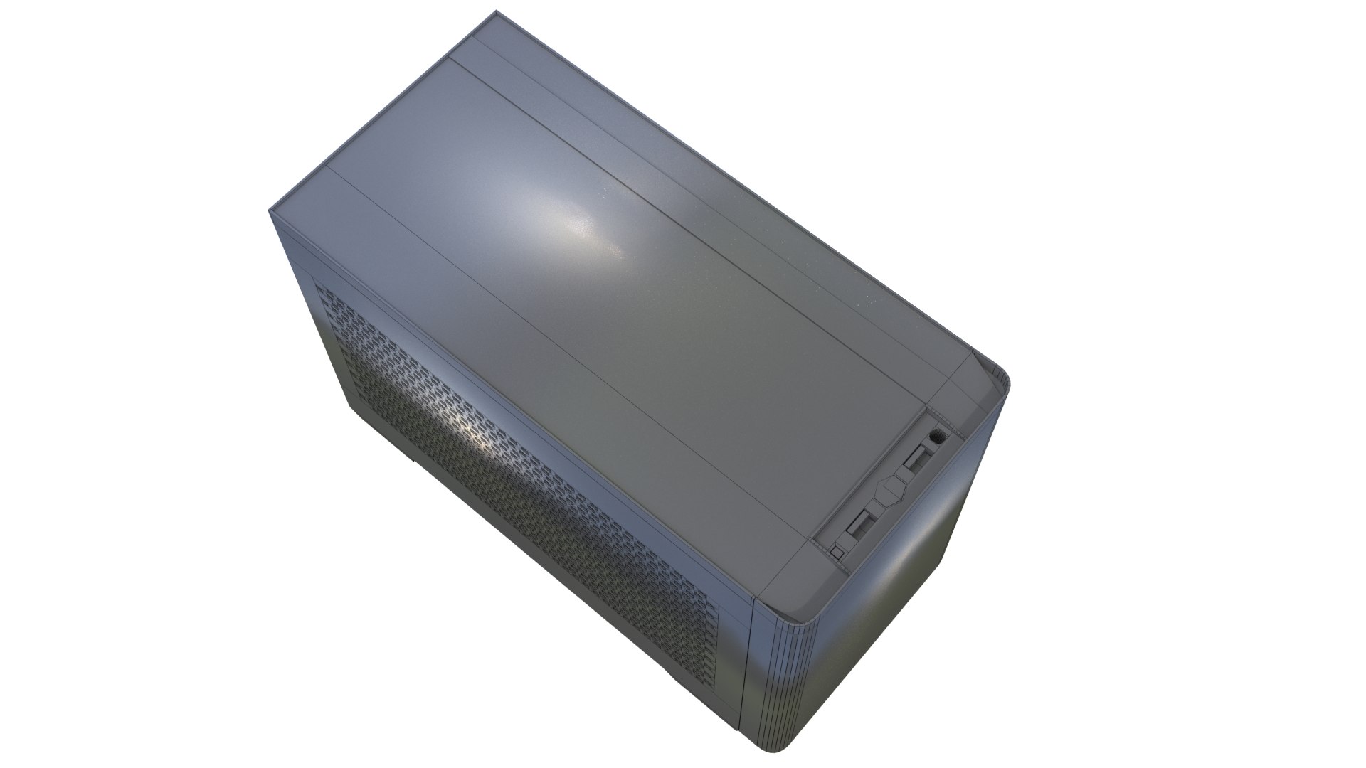 Mini ITX PC Gaming Case 3D Model - TurboSquid 1773875