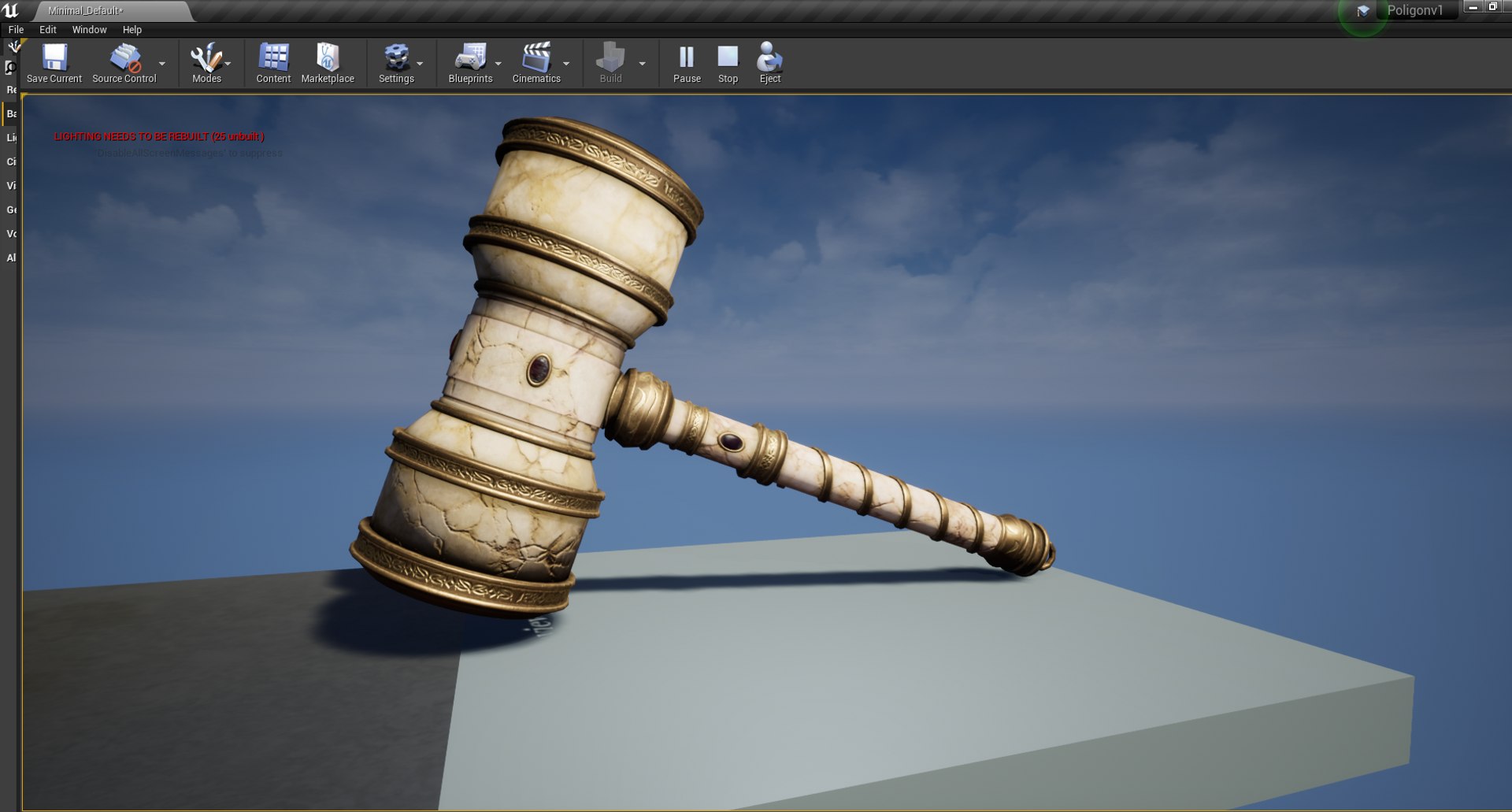 Hammer Mramor 3D Model - TurboSquid 1673231