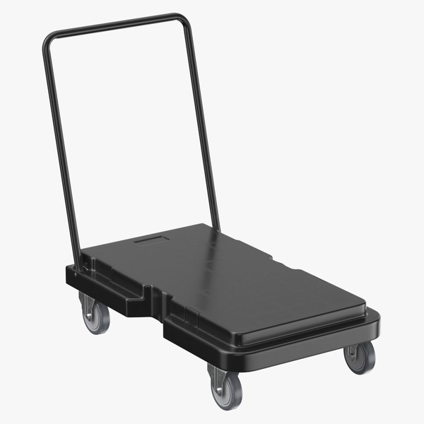 modelo 3d Carro del contenedor de cribado vacío o apilado, limpio y ...