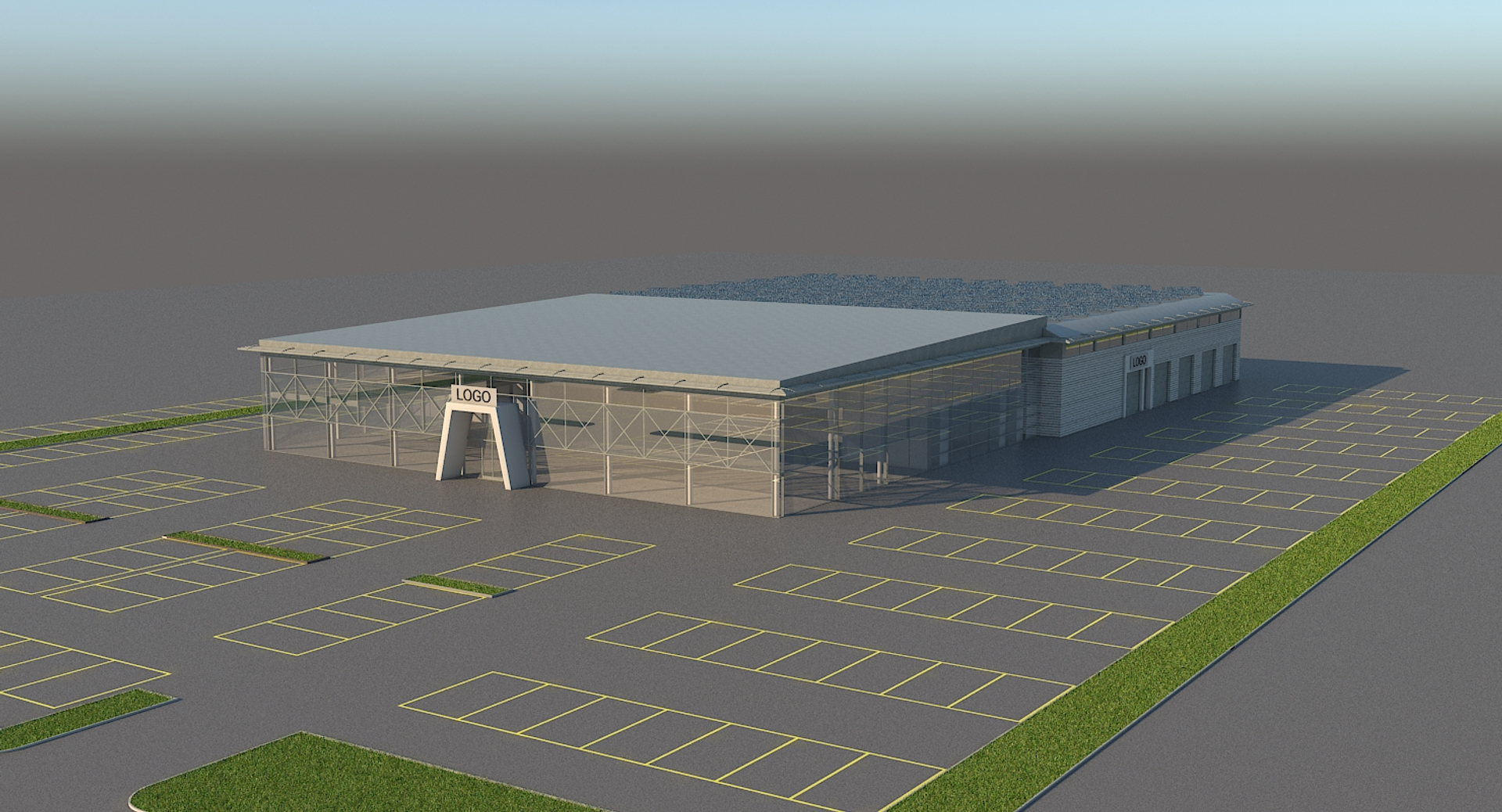 Car Dealership Dealer 3D Model - TurboSquid 1403807