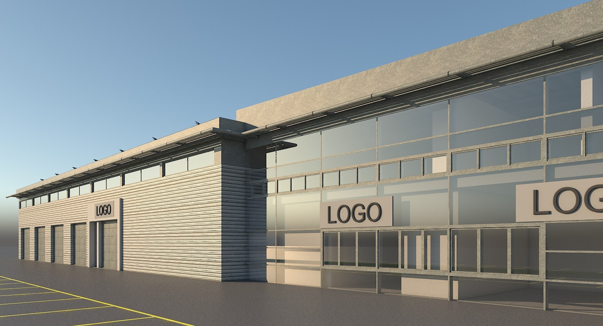 Car Dealership Dealer 3D Model - TurboSquid 1403807