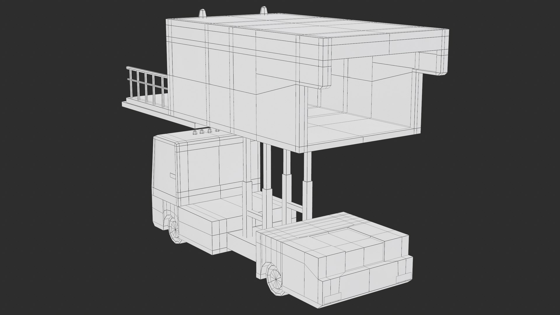 Cartoon Ambulift 10 Lowpoly Airport Vehicle PBR 3D Model - TurboSquid ...