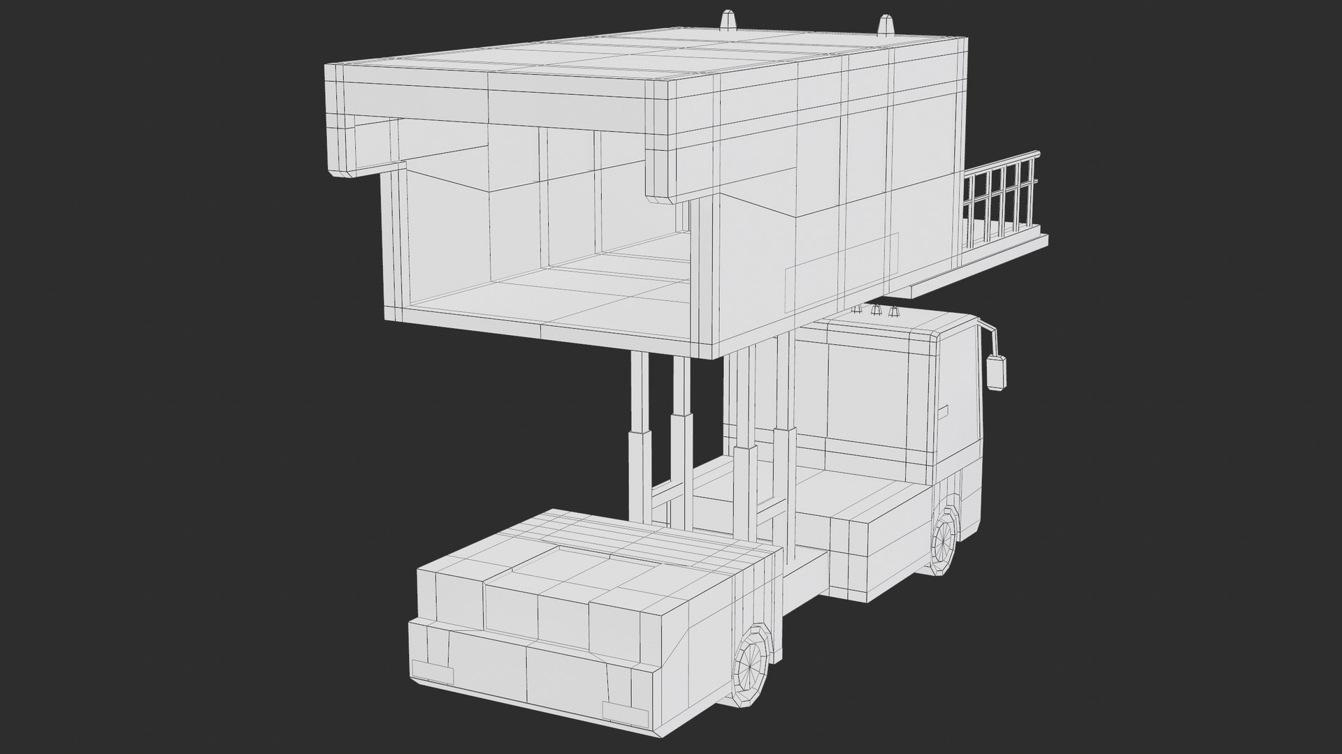 Cartoon Ambulift 10 Lowpoly Airport Vehicle PBR 3D Model - TurboSquid ...