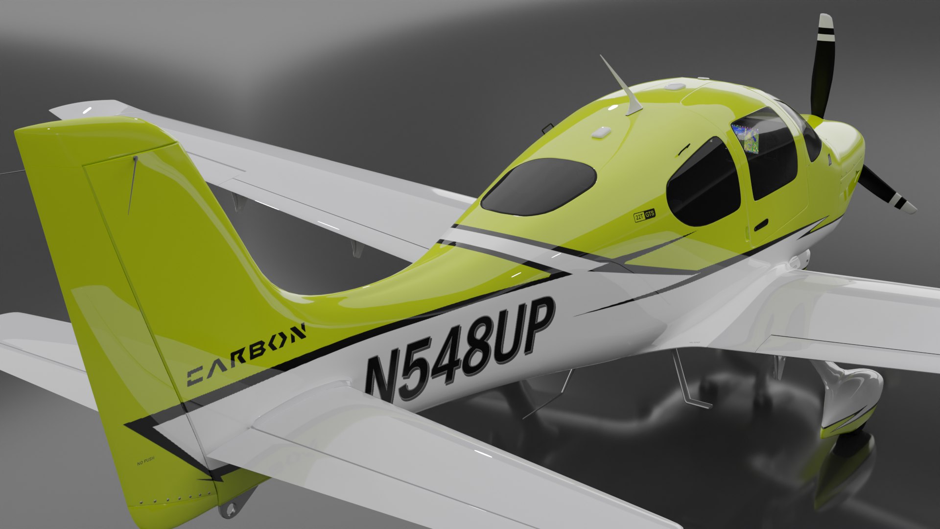 3D Cirrus SR22 - 8 Colors Included - TurboSquid 2053356