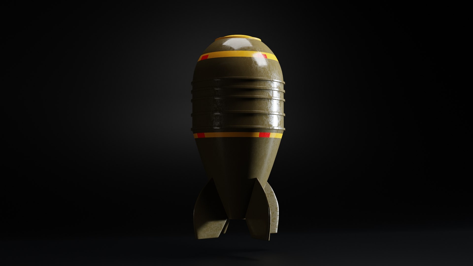 3D Model Nuclear Bomb - TurboSquid 2102610