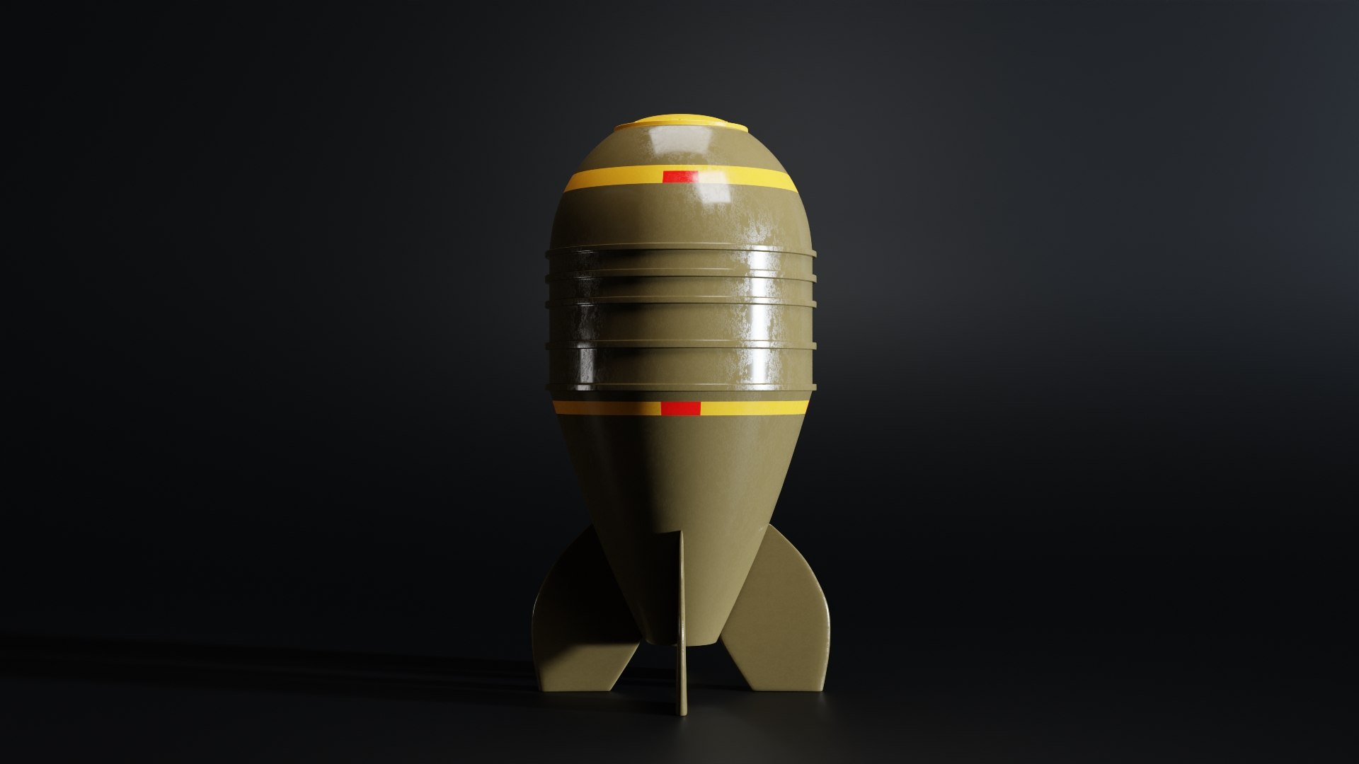 3D Model Nuclear Bomb - TurboSquid 2102610