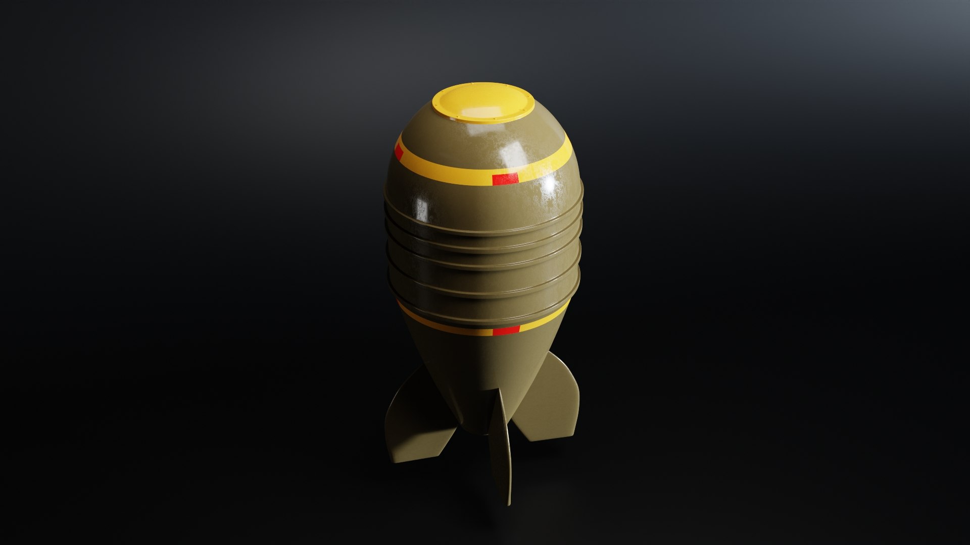 3D Model Nuclear Bomb - TurboSquid 2102610