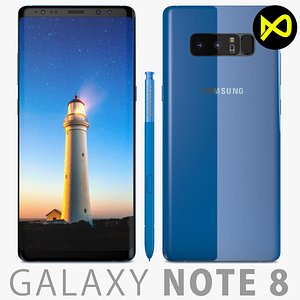 3D Samsung Galaxy Note 8 Models - Browse & Download Formats - TurboSquid