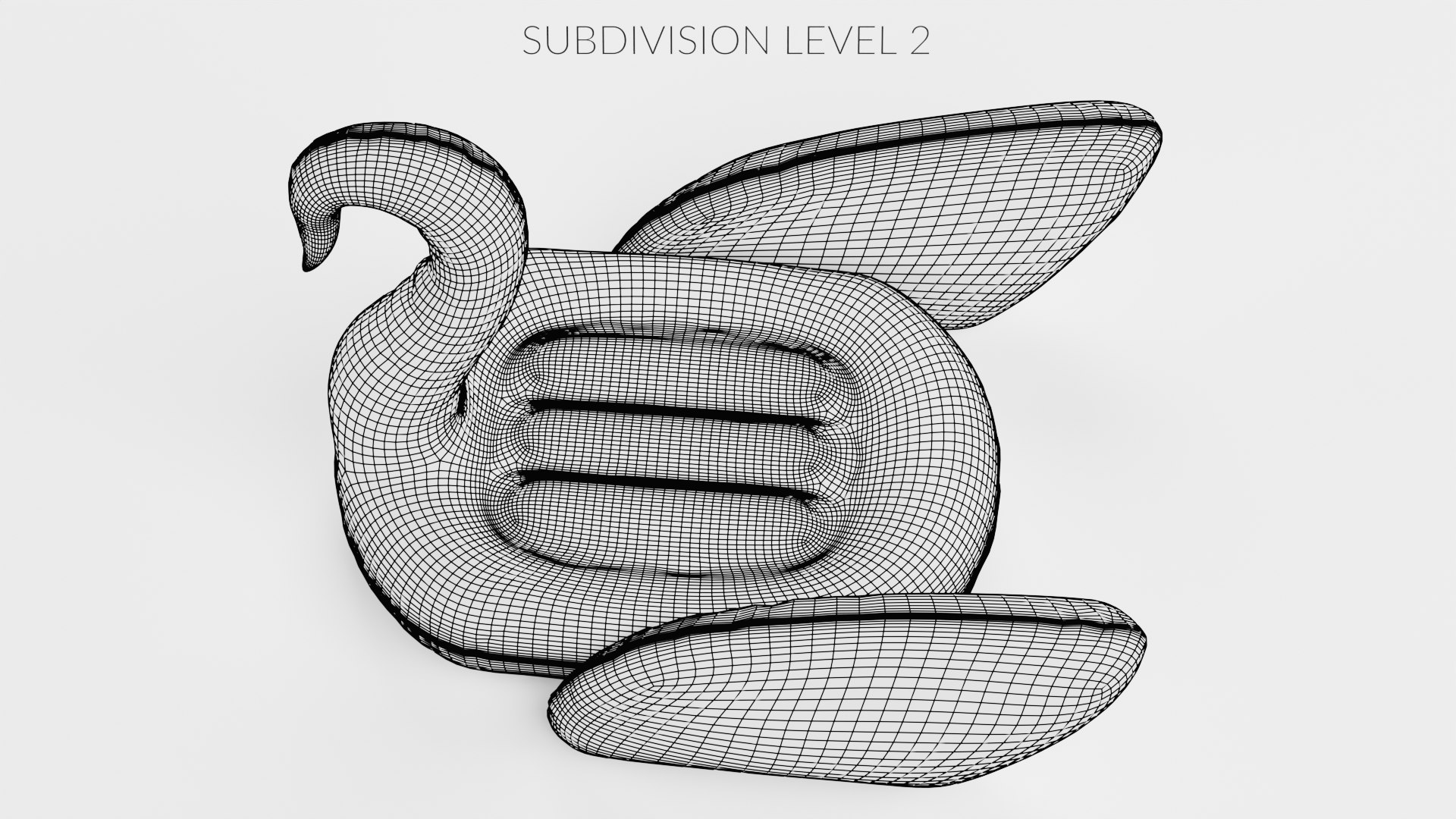 Inflatable Swan 3D - TurboSquid 2251318