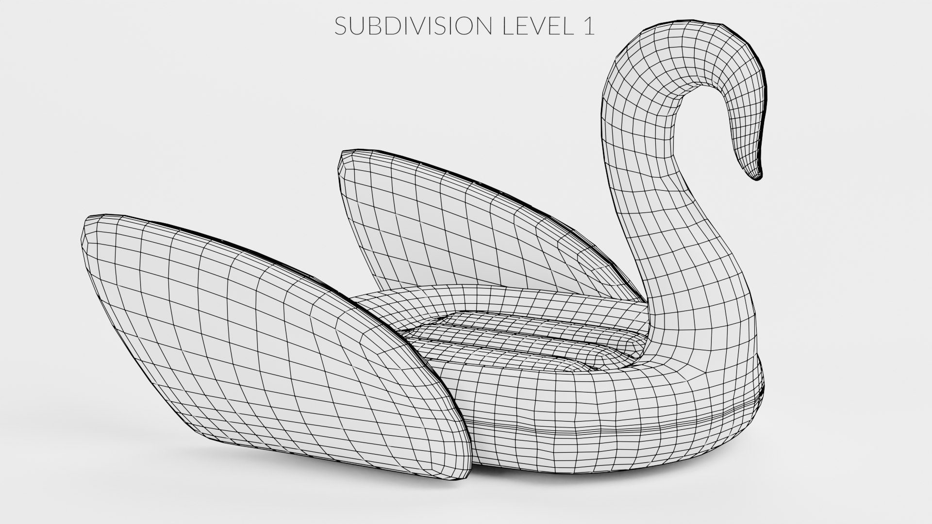 Inflatable Swan 3D - TurboSquid 2251318