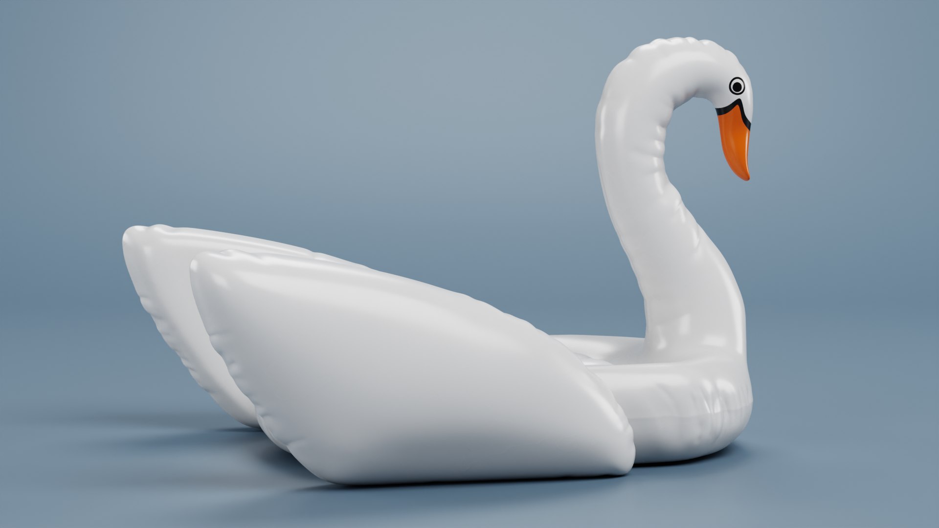 Inflatable Swan 3D - TurboSquid 2251318