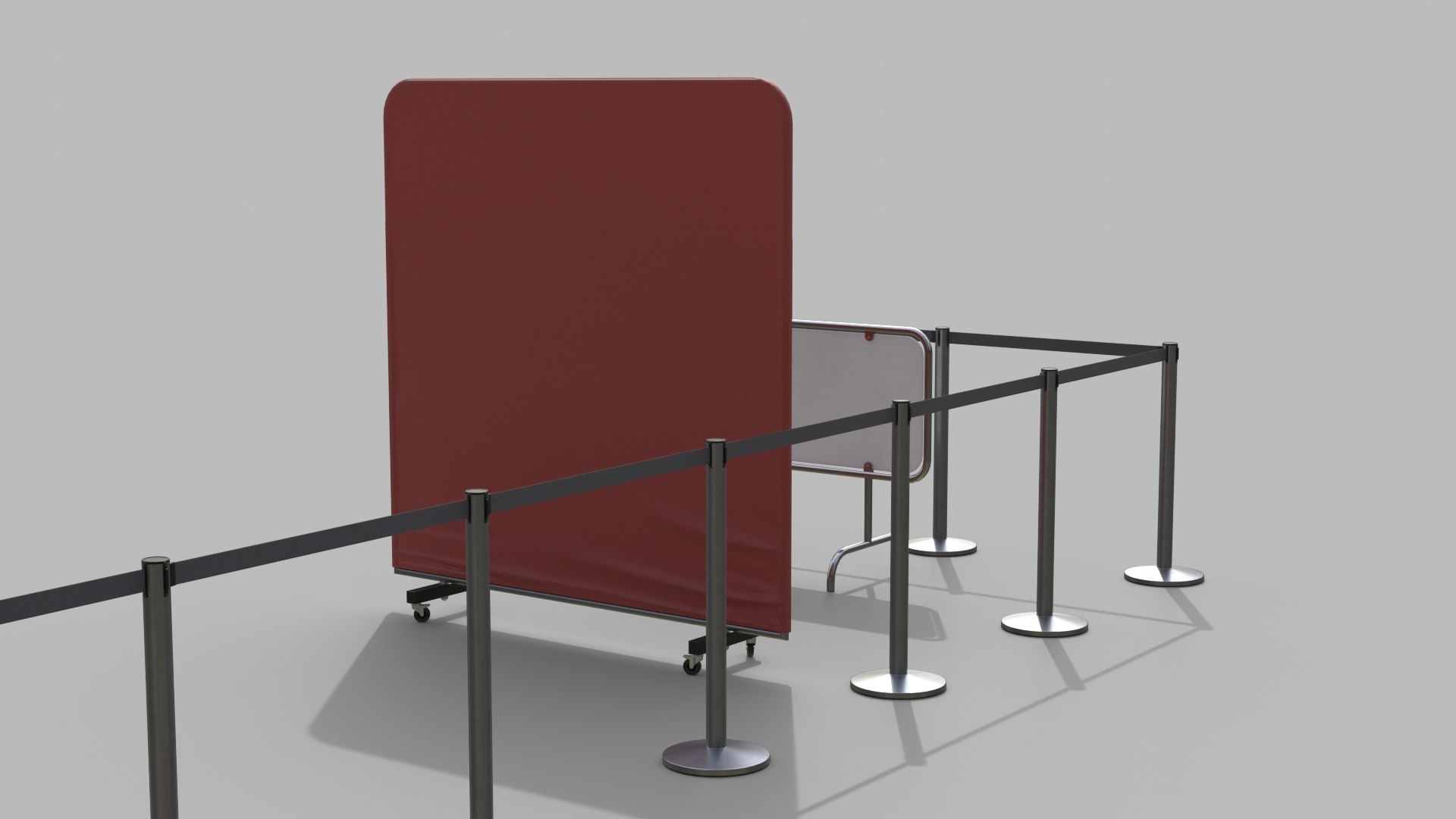 Racing Pitlane Barrier And Wall Modular System 3D Model - TurboSquid 2334804