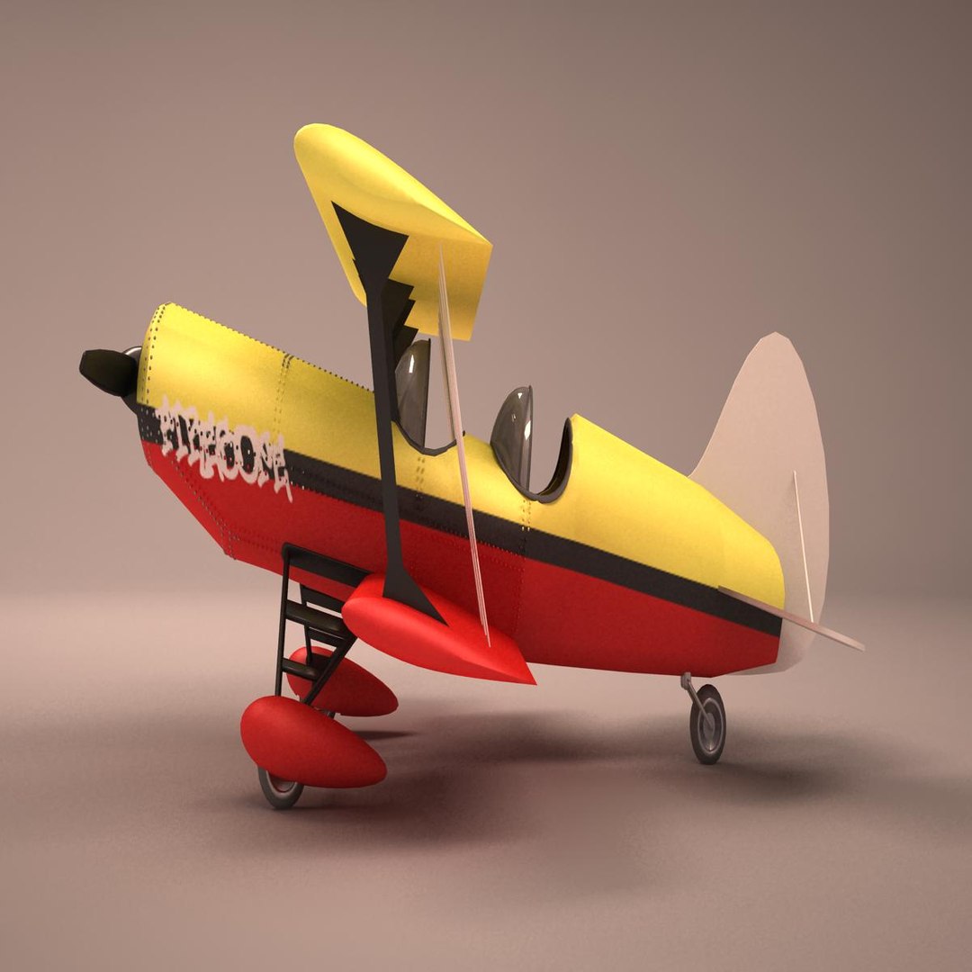 3ds Acrobatic Plane