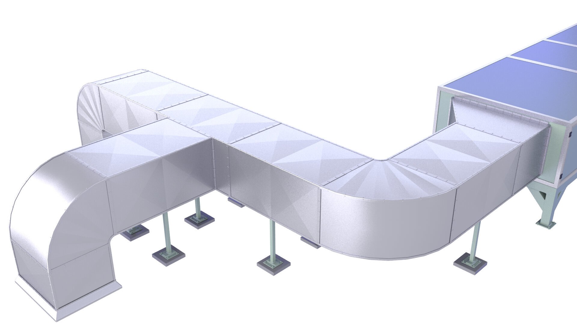 Air Handling AHU 4 3D - TurboSquid 2097184