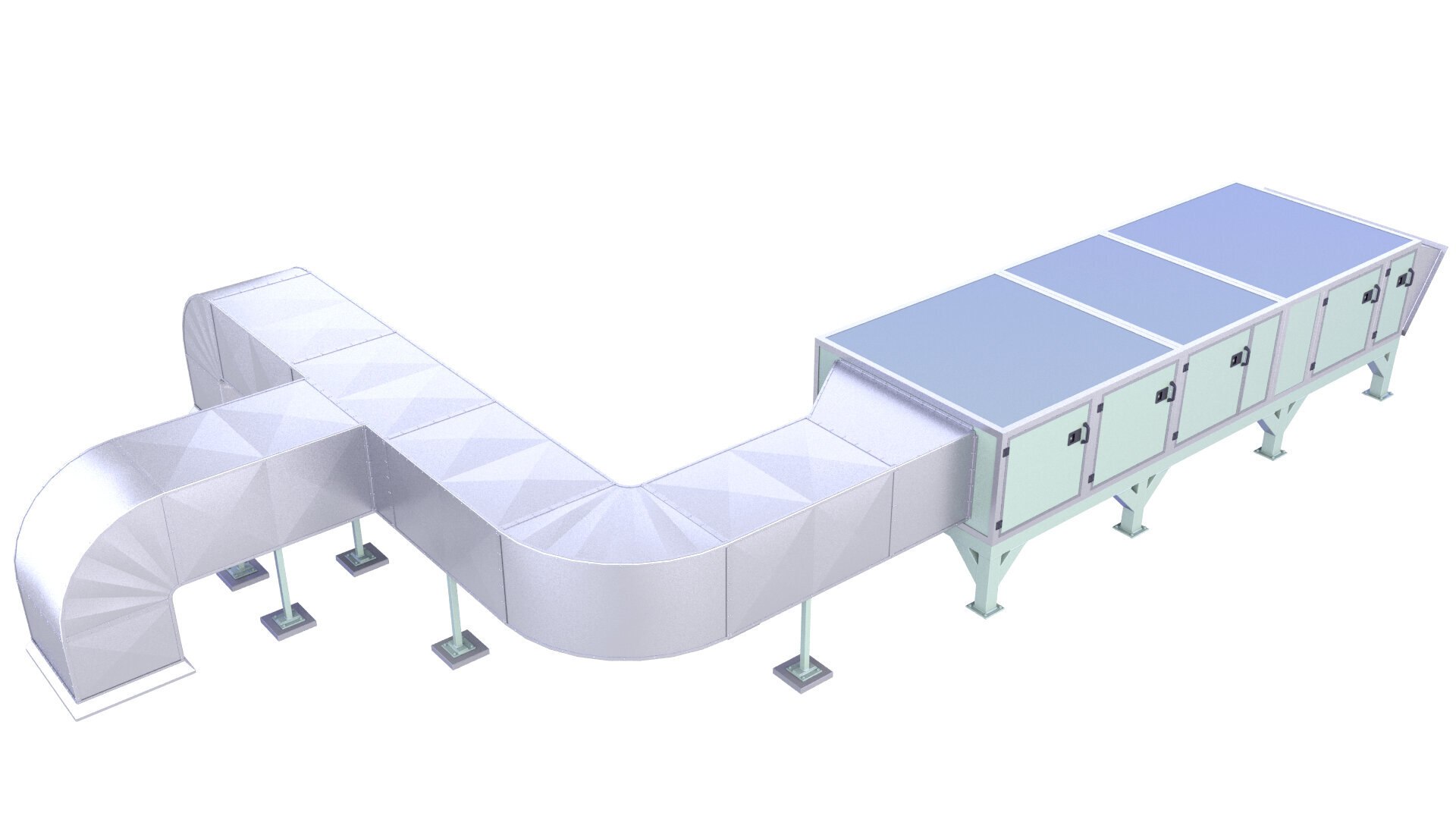 Air Handling AHU 4 3D - TurboSquid 2097184