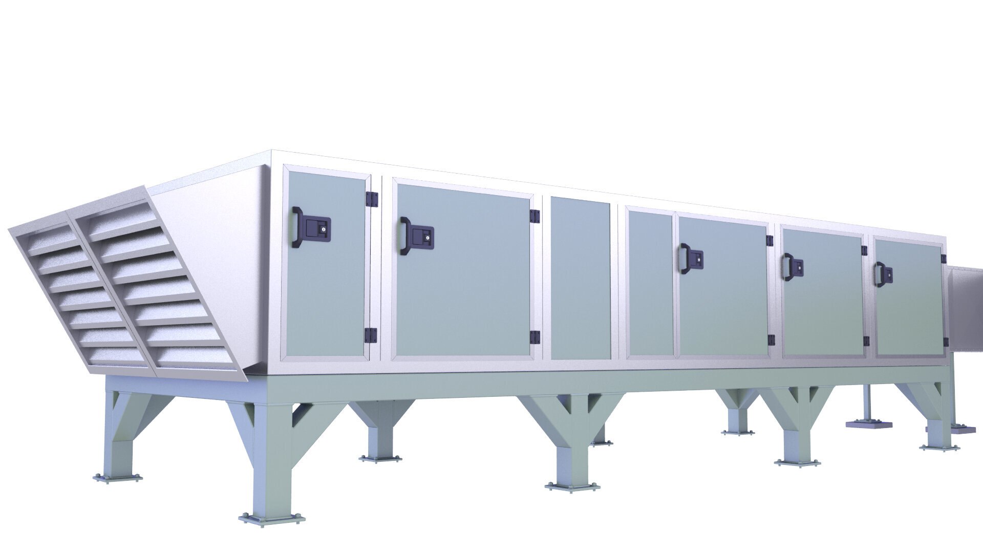 Air Handling AHU 4 3D - TurboSquid 2097184