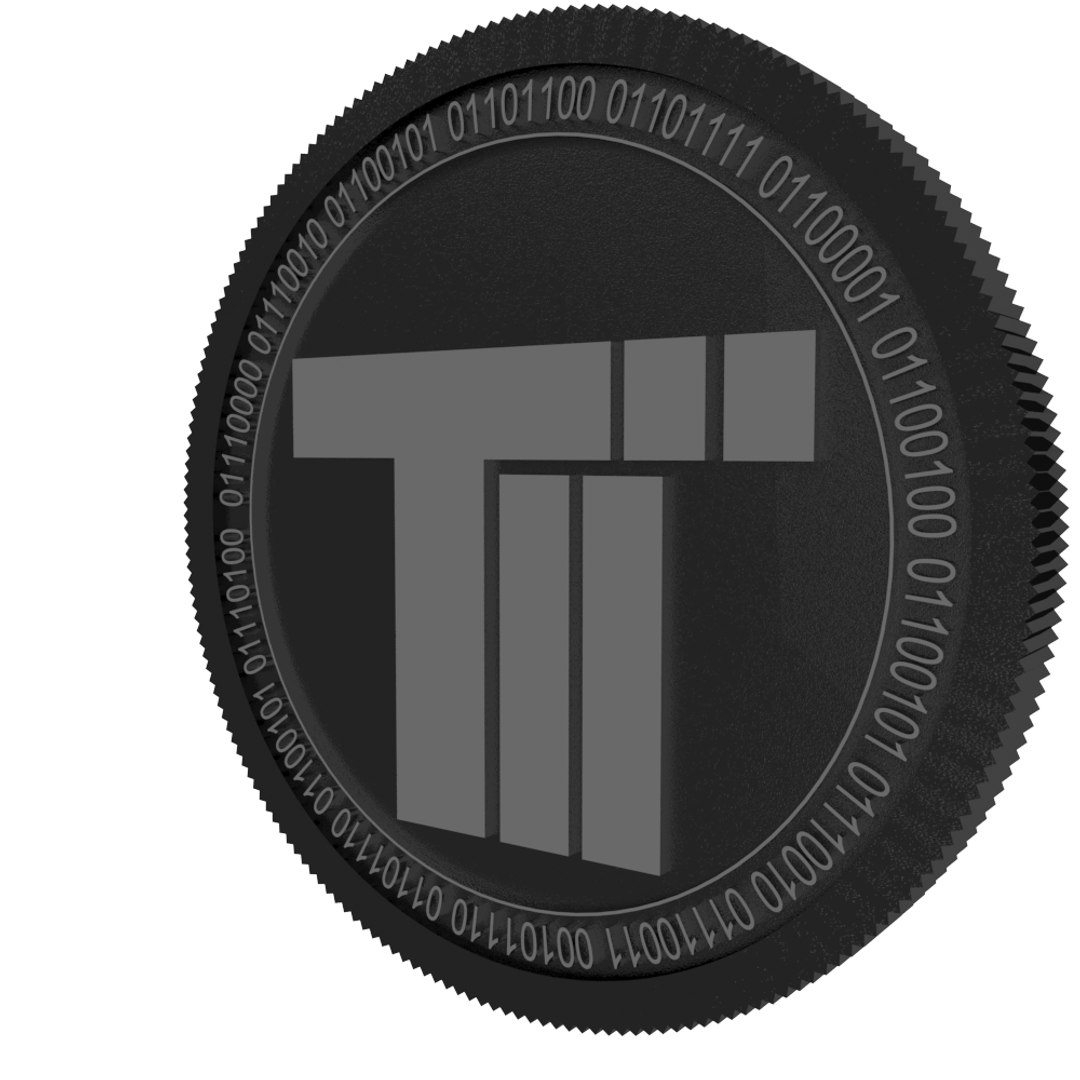Bgt Black Coin 3D - TurboSquid 1593957