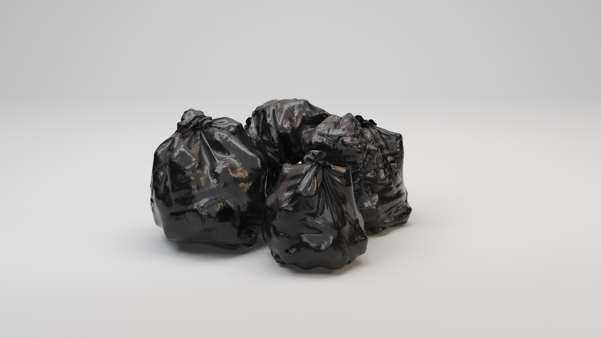 Garbage Bag 3D Model - TurboSquid 1457185
