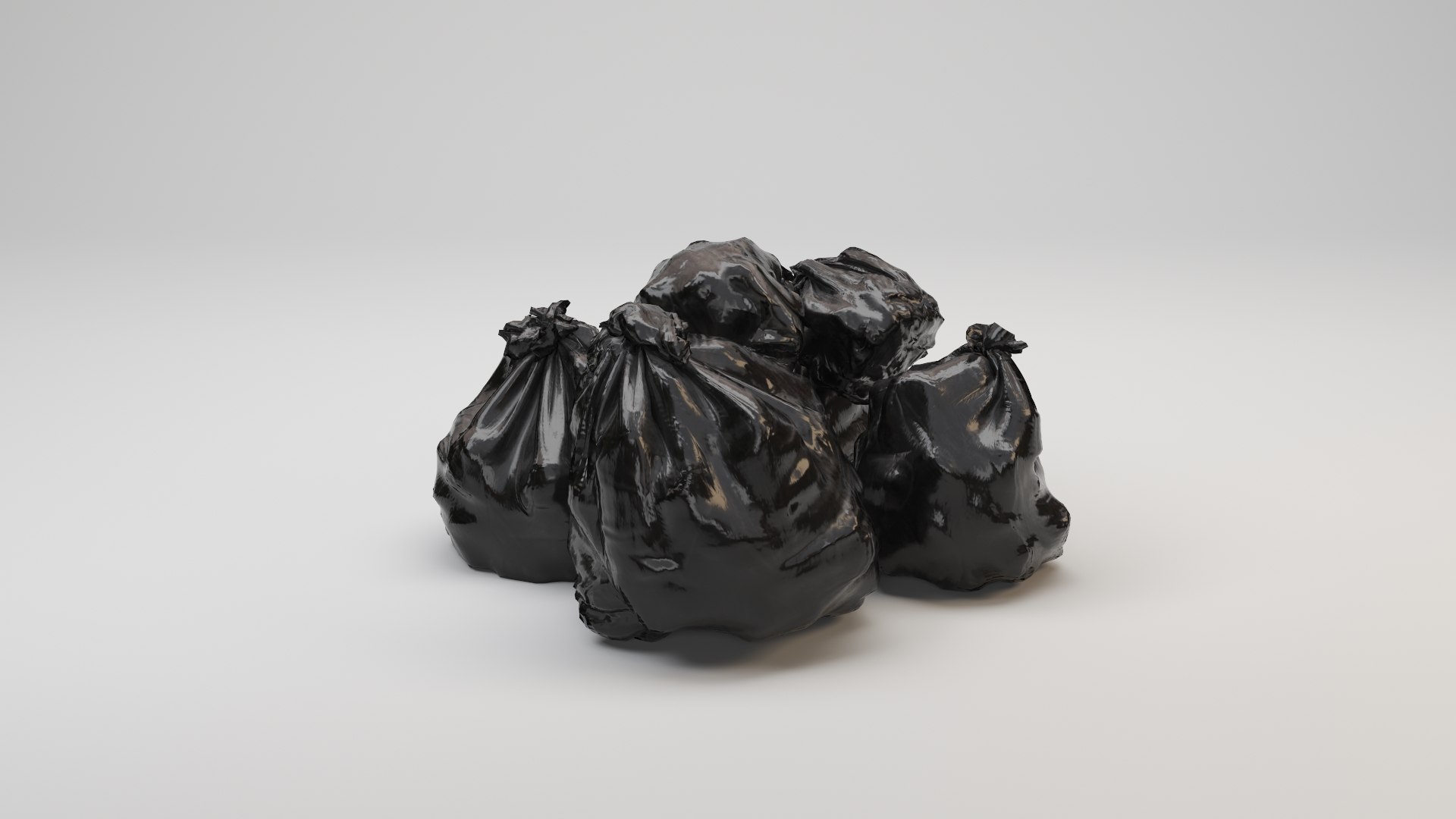 Garbage Bag 3D Model - TurboSquid 1457185
