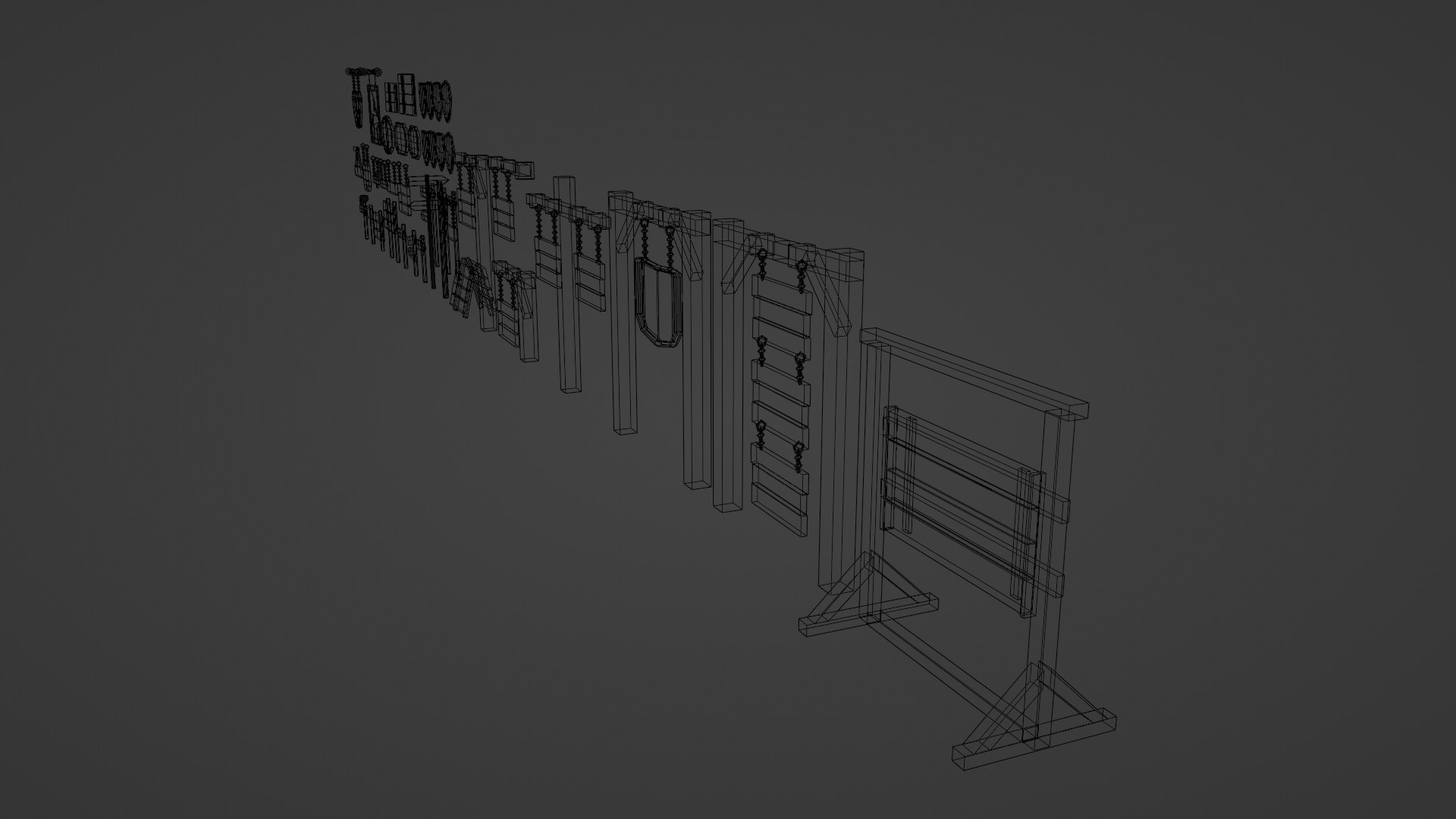 3D Low Poly Medieval Sign Pack Low-poly 3D Model - TurboSquid 2053418