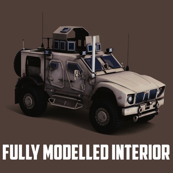 Humvee interior 3D model - TurboSquid 1416851