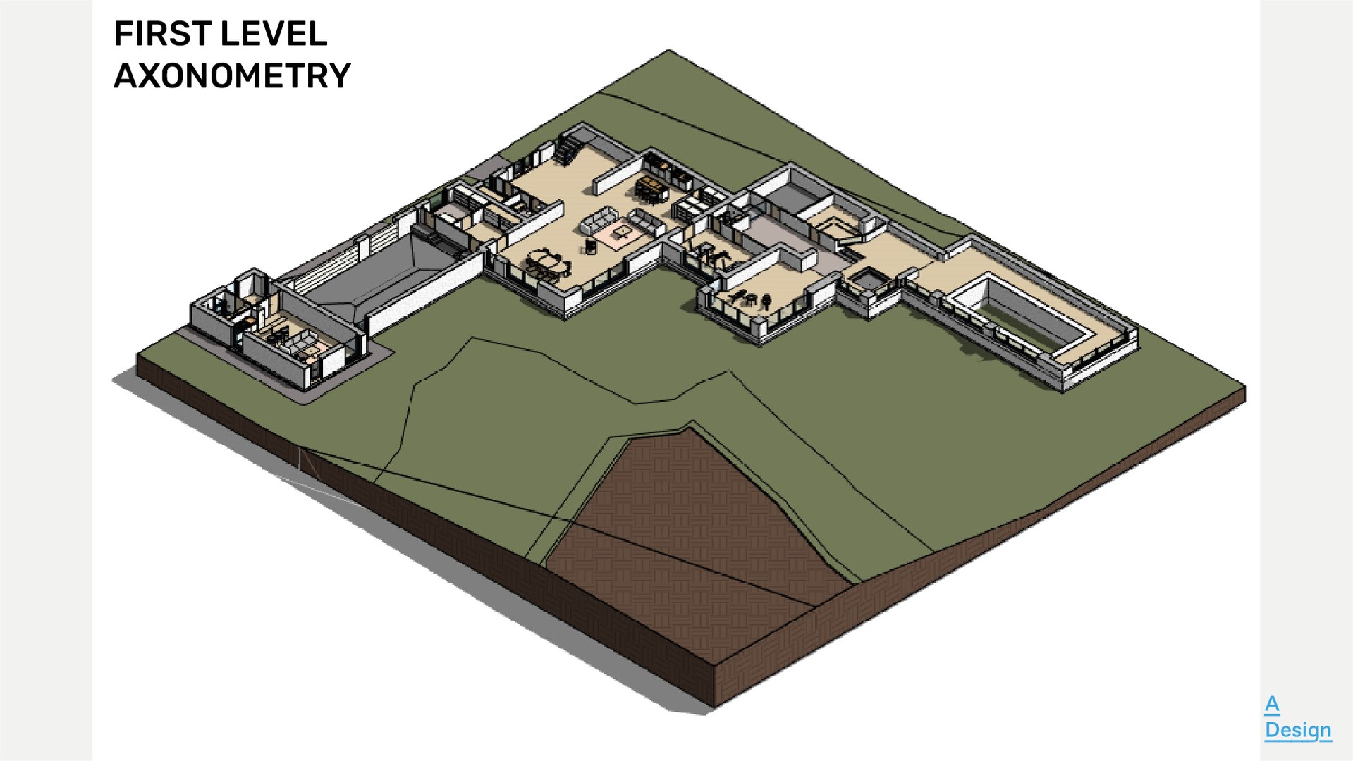 3D Modern Forest House - Revit Model - TurboSquid 2054040