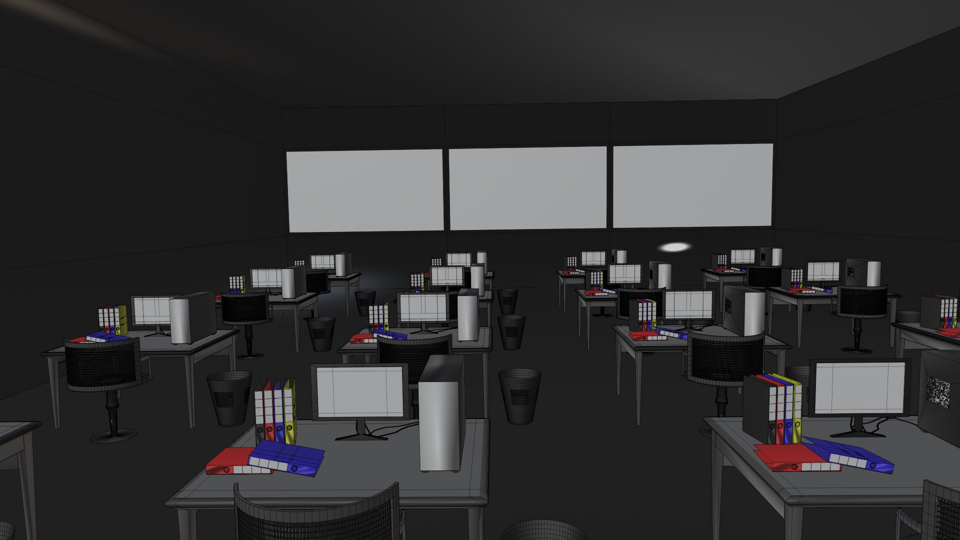 Military Control Room 3D - TurboSquid 2055999