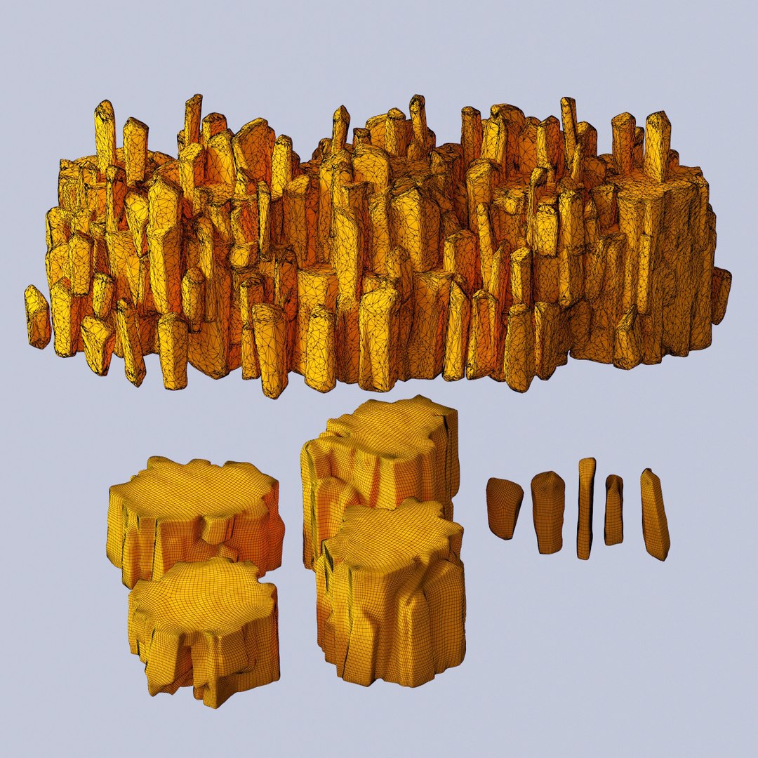 Rock Sea 3D Model - TurboSquid 1477289