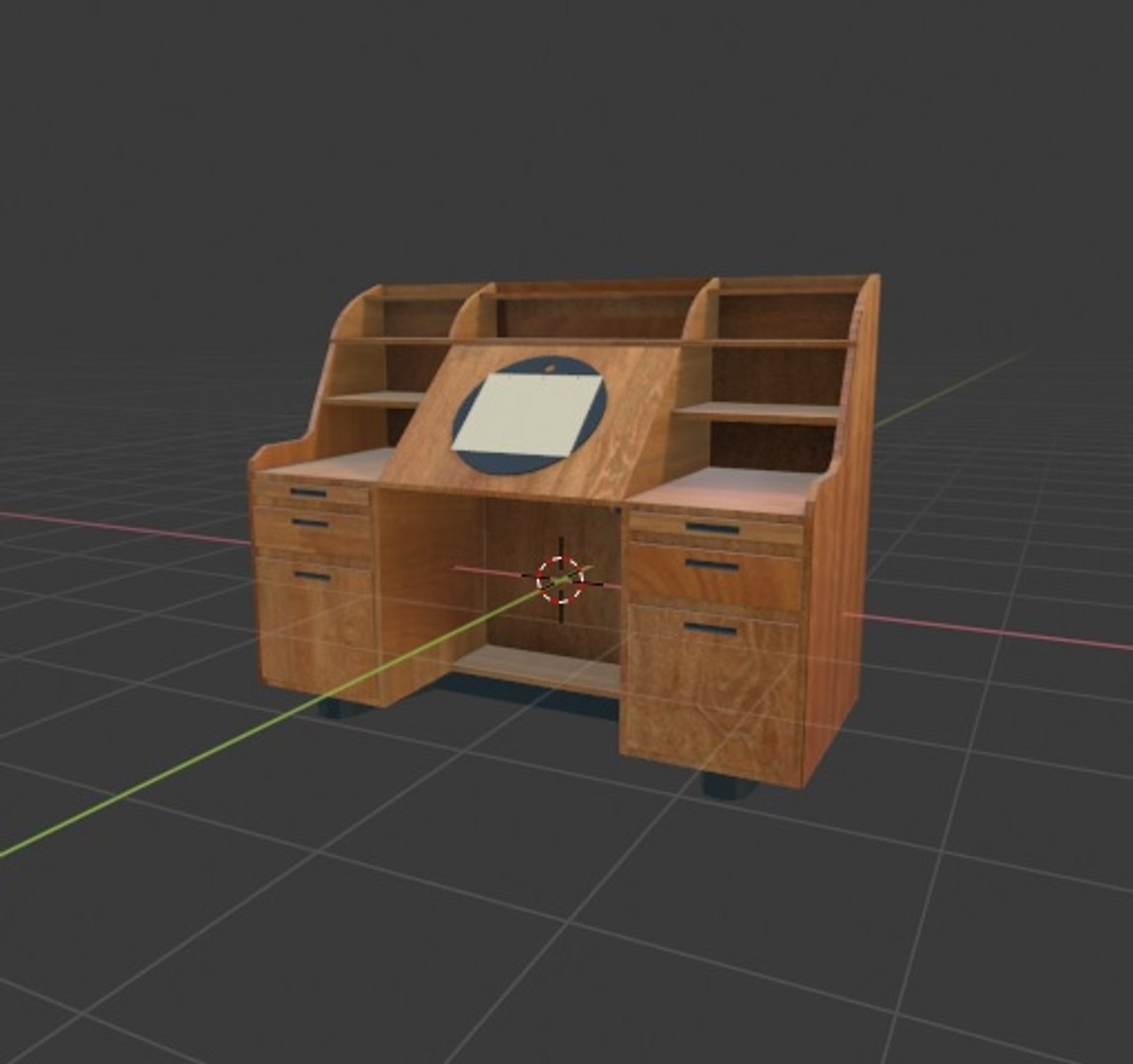 3D Animation Desk - TurboSquid 1938691