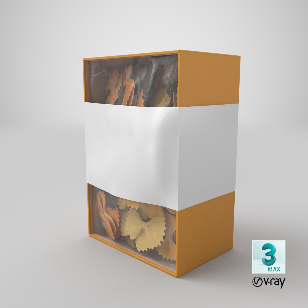 3D Model Pasta Packaging 02 - - TurboSquid 1321837