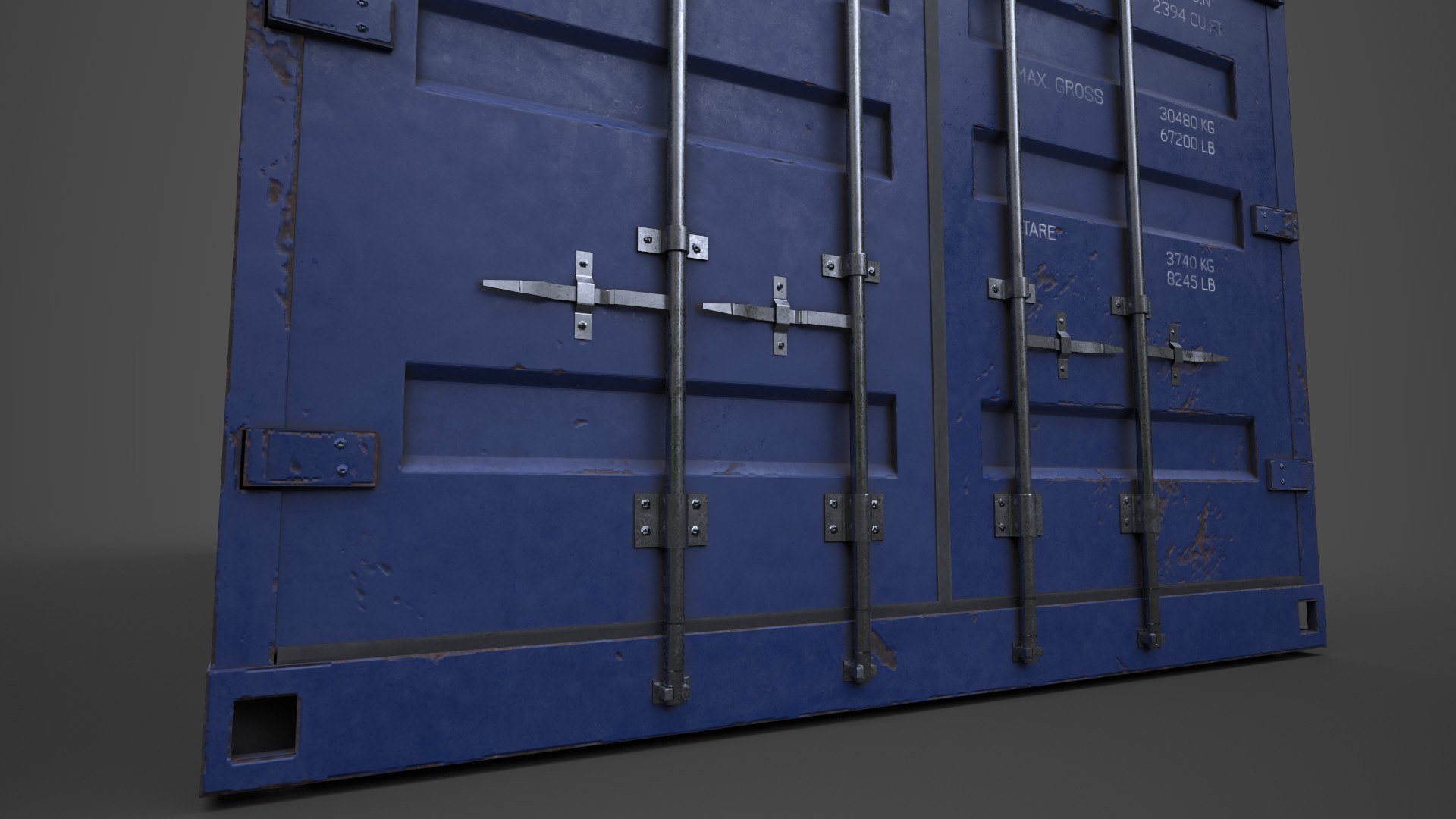 3D Cargo Container - TurboSquid 2022671