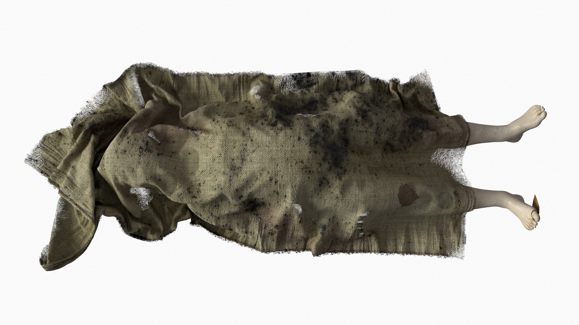 3D Stylized Dead Body Vol1 Model - TurboSquid 1751047