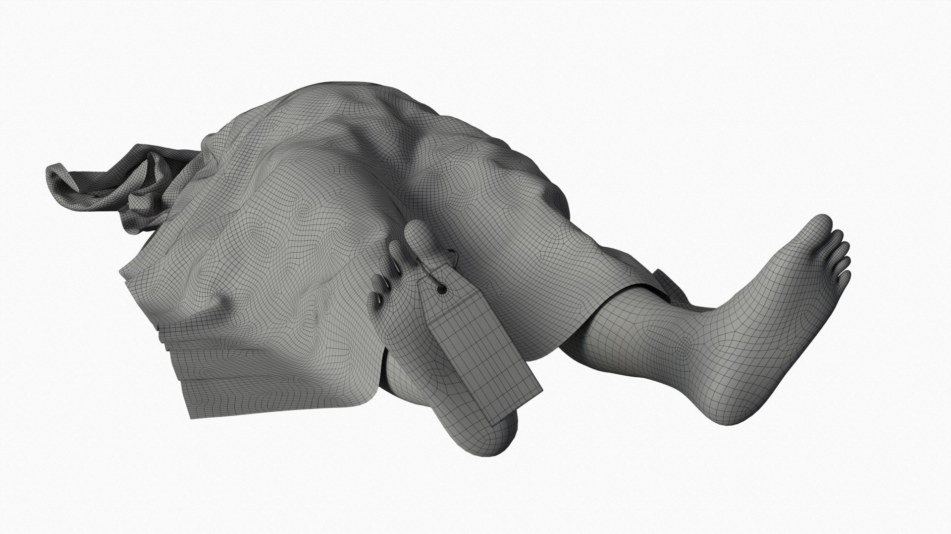 3D Stylized Dead Body Vol1 Model - TurboSquid 1751047