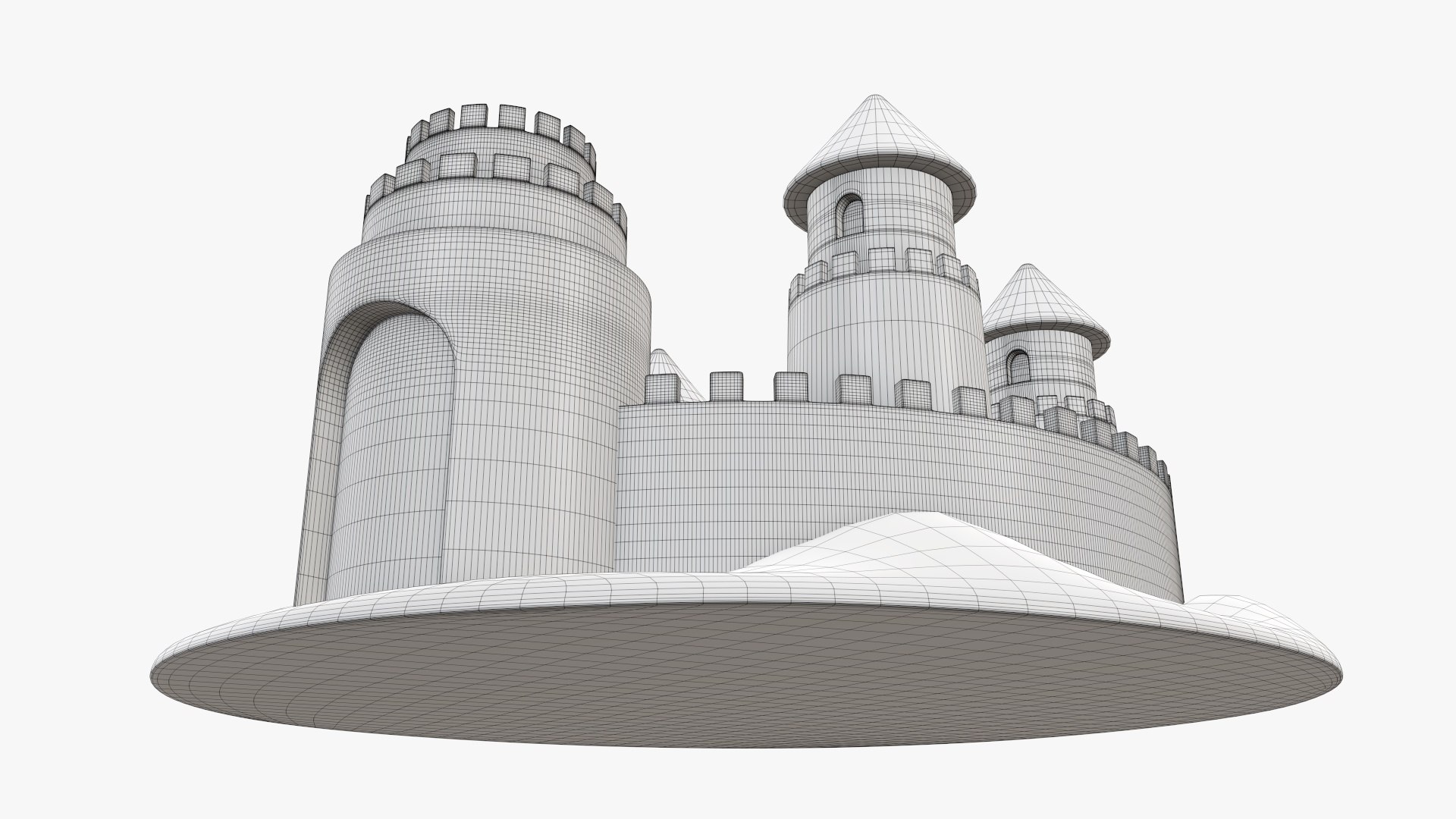 Castle Sand 3D Model - TurboSquid 1645146