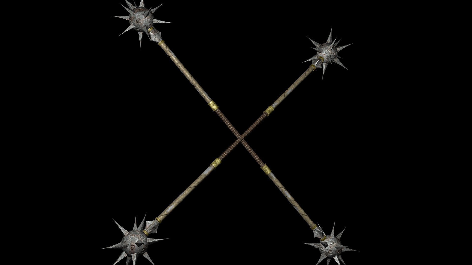 3d daibo weapon polearm model