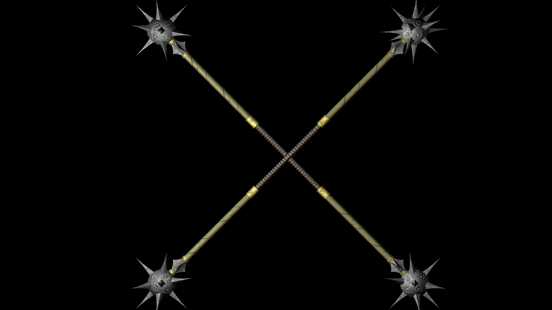 3d daibo weapon polearm model