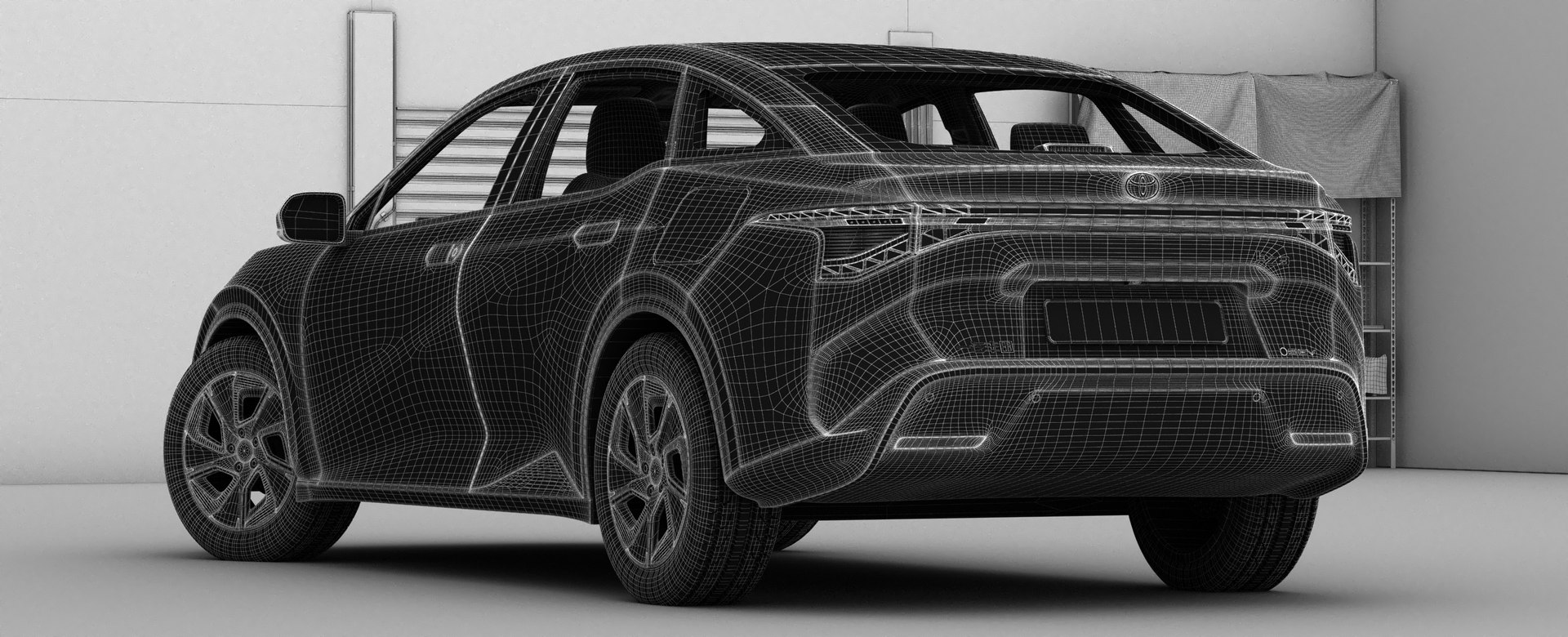 3D Toyota BZ3 2023 Low Interior - TurboSquid 2101590