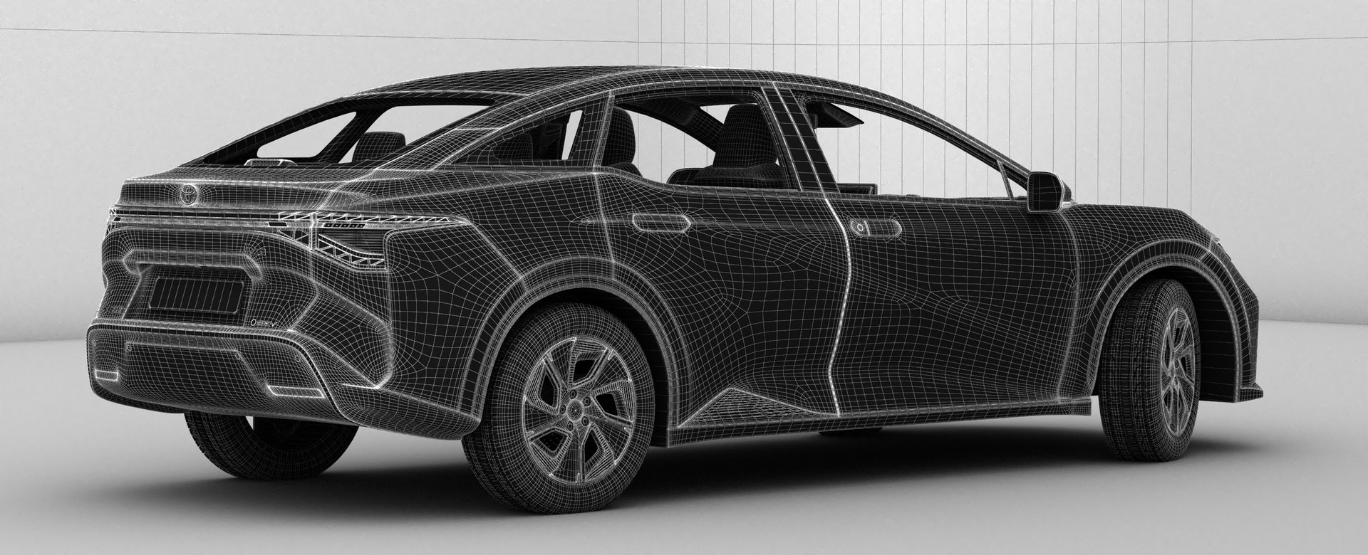 3D Toyota BZ3 2023 Low Interior - TurboSquid 2101590