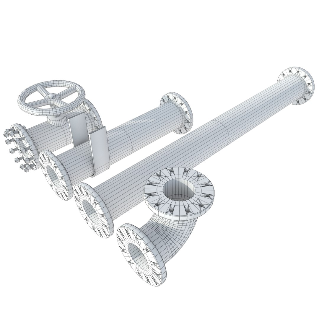 3D Modular Pipe - TurboSquid 1531794