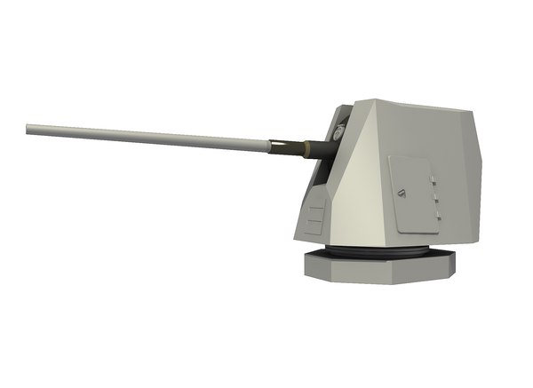 MK 45 Mod 4 5インチガン3Dモデル - TurboSquid 1356279