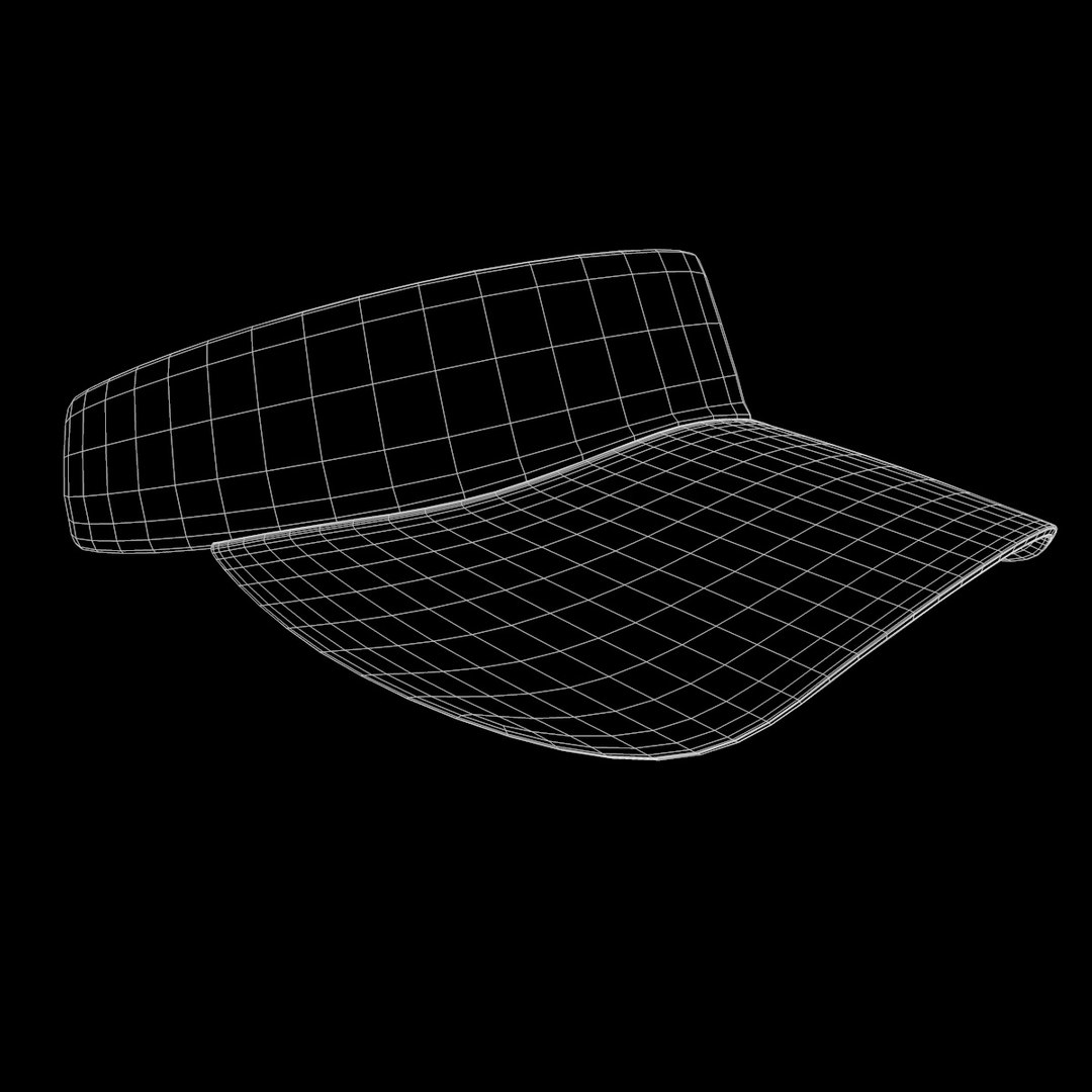 3d Model Visor Cap