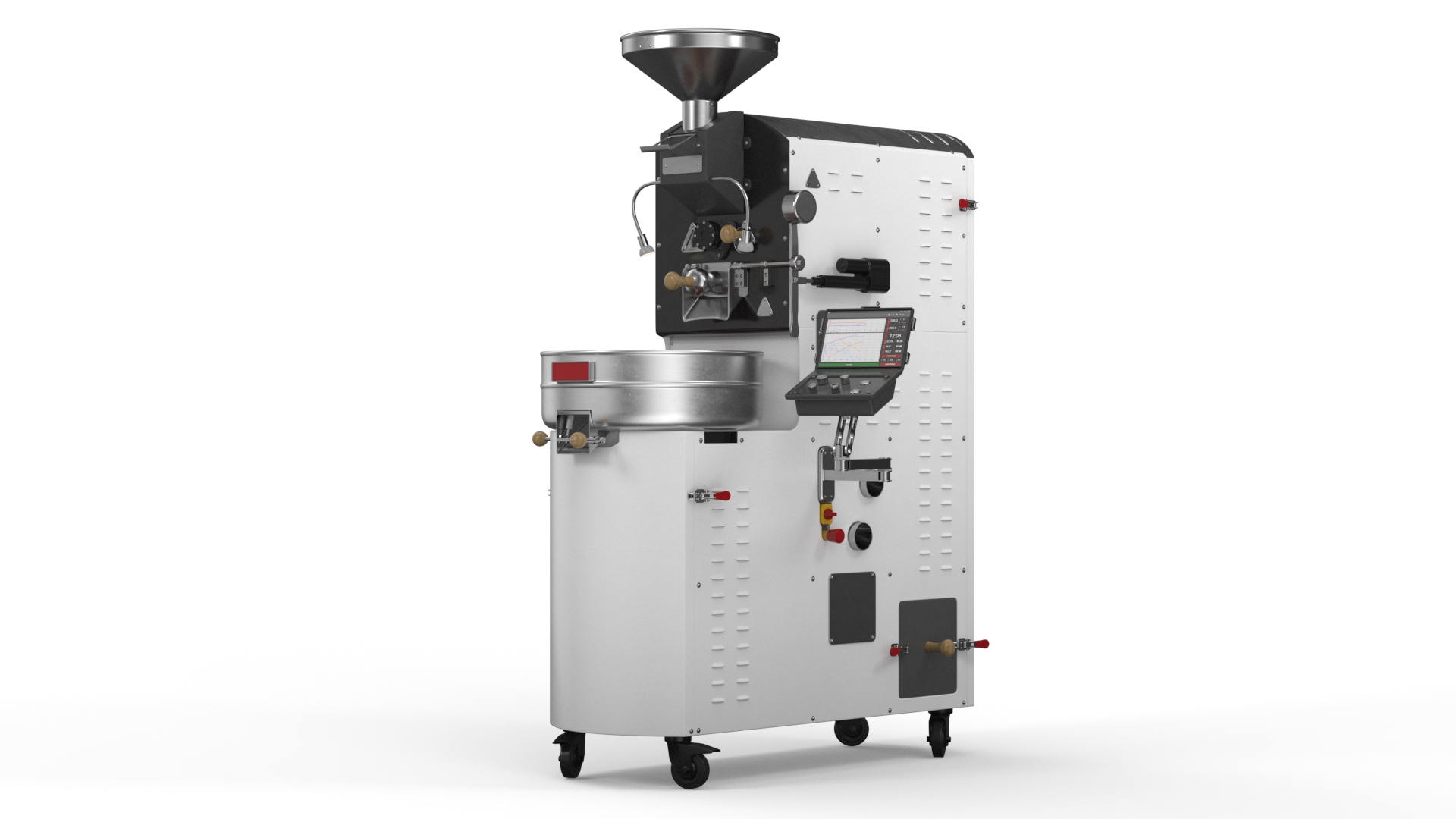 Coffee Roaster Machine White 3D Model - TurboSquid 2194293