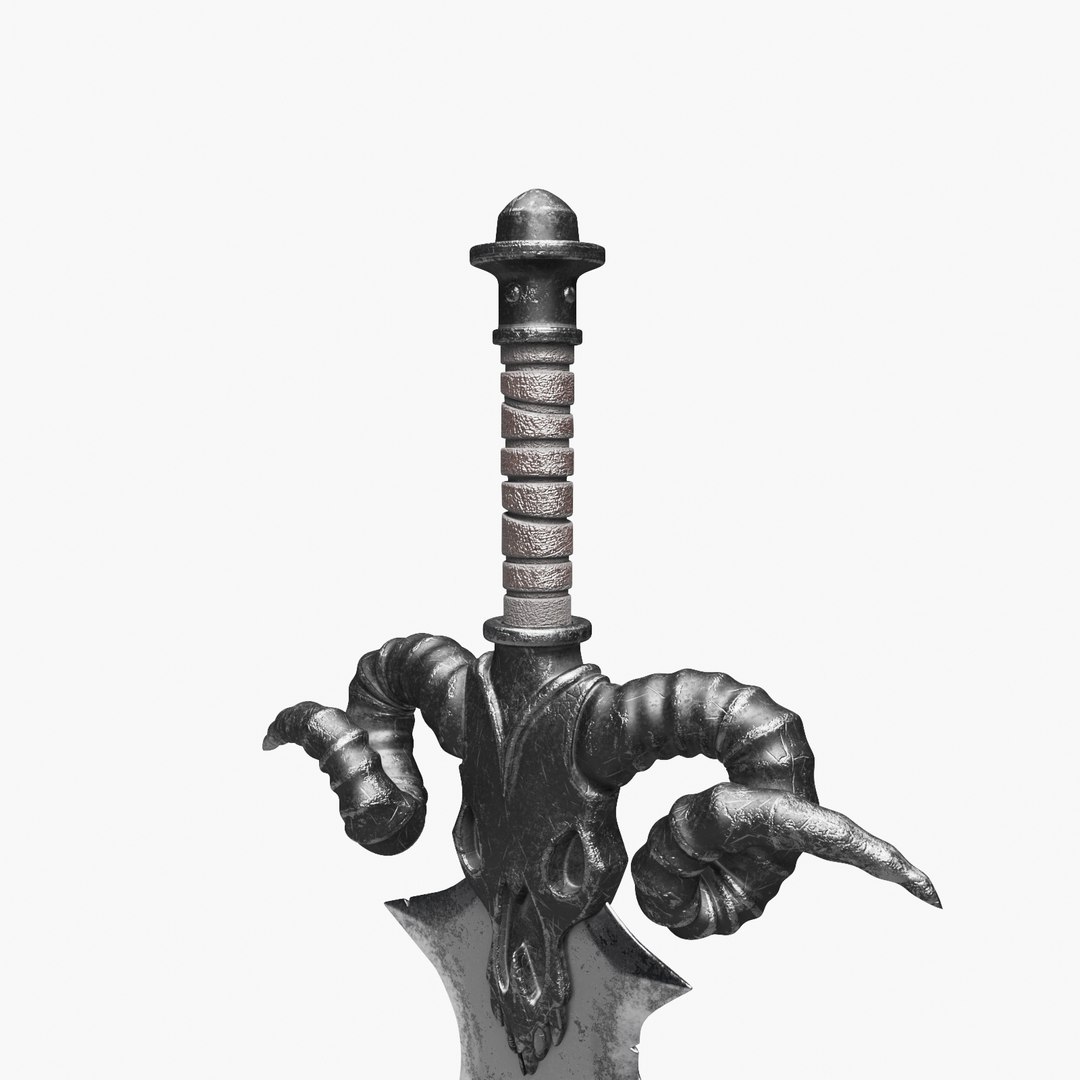 3D model ancient battle sword - TurboSquid 1430248
