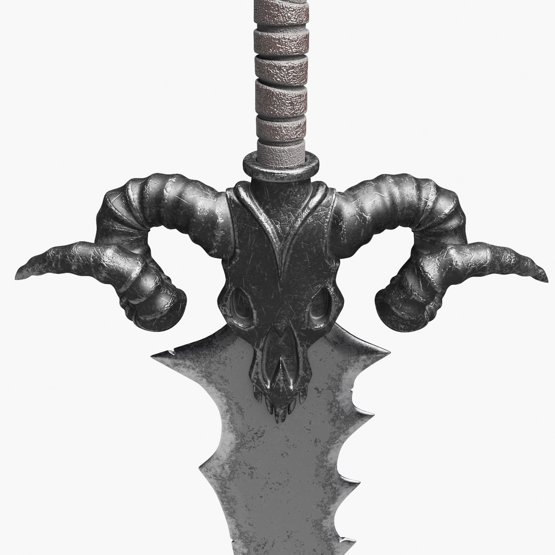 3D model ancient battle sword - TurboSquid 1430248