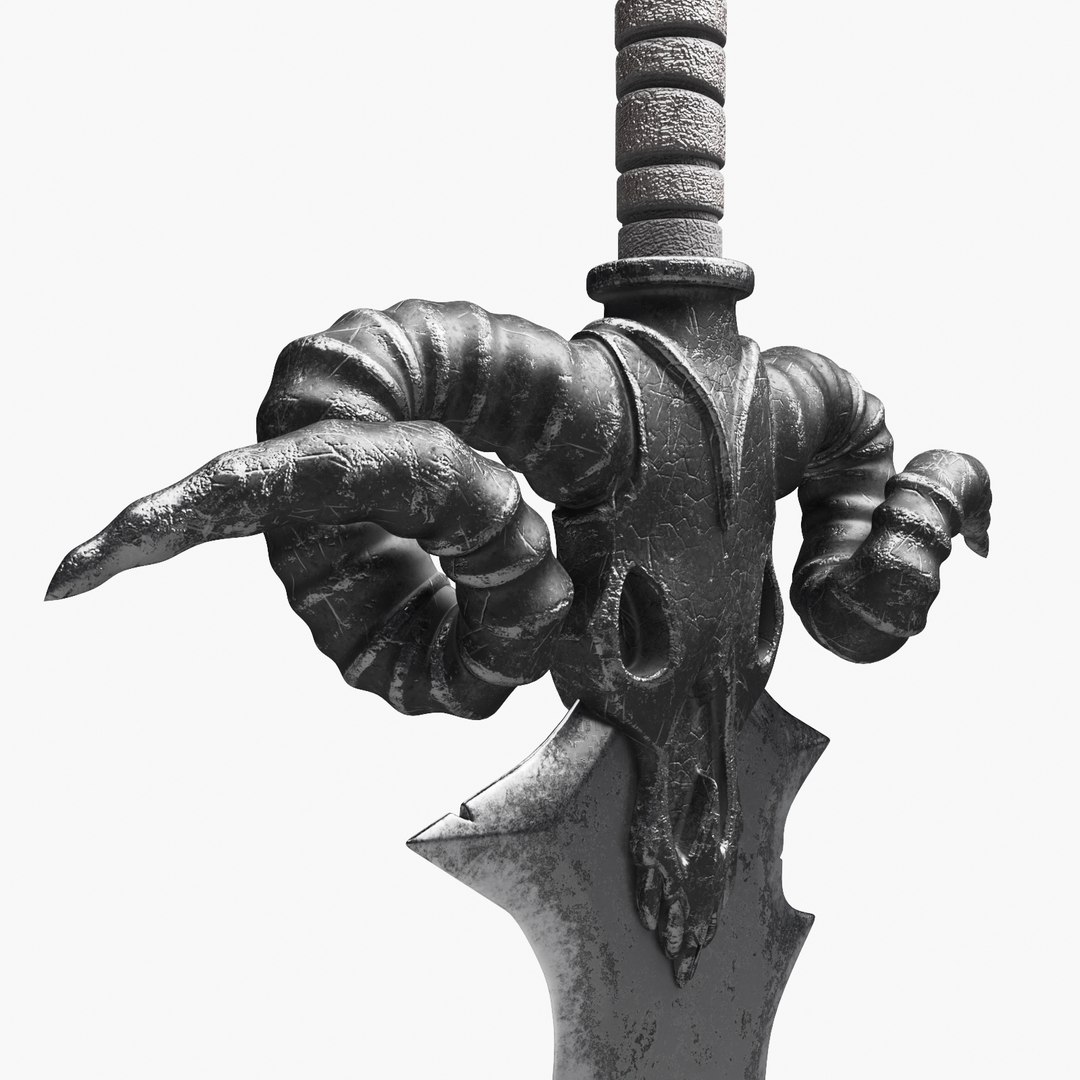 3D model ancient battle sword - TurboSquid 1430248