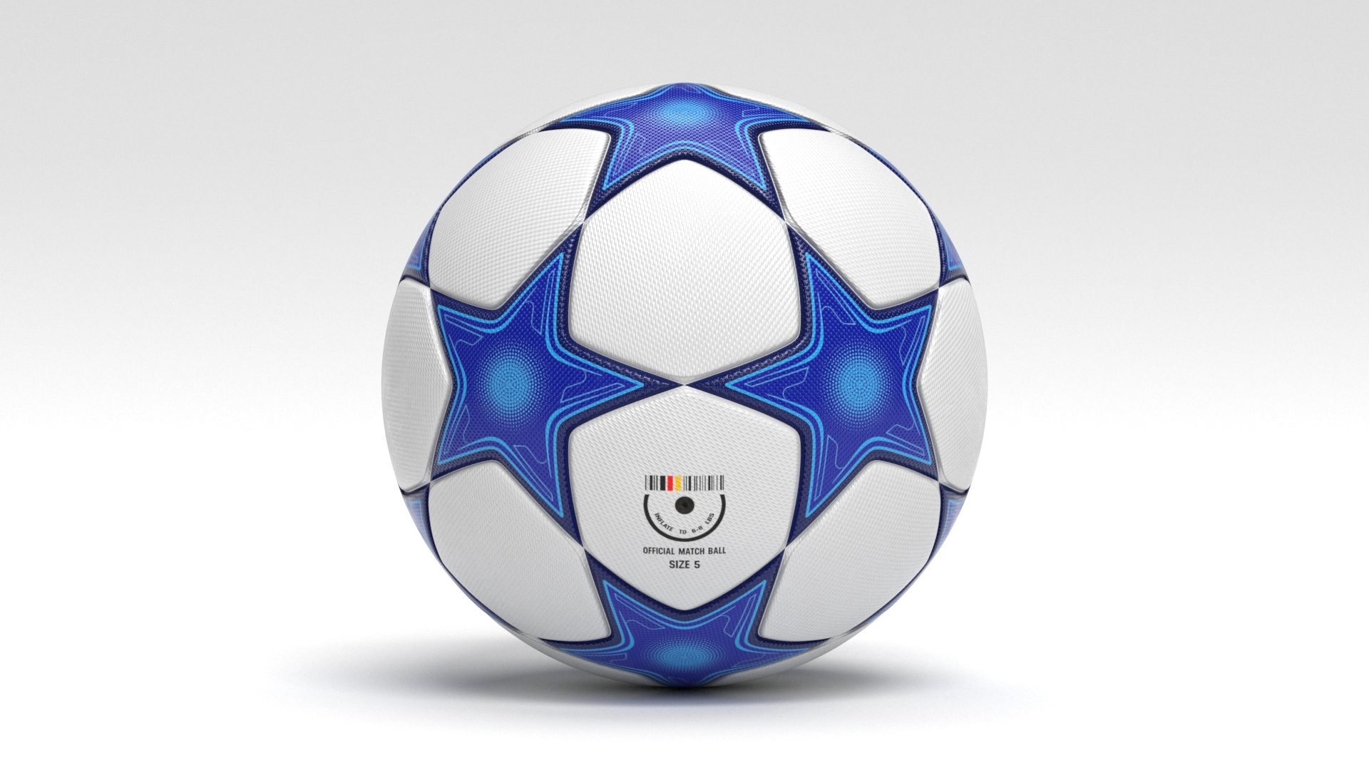3D Star Soccer Ball Model - TurboSquid 1851907