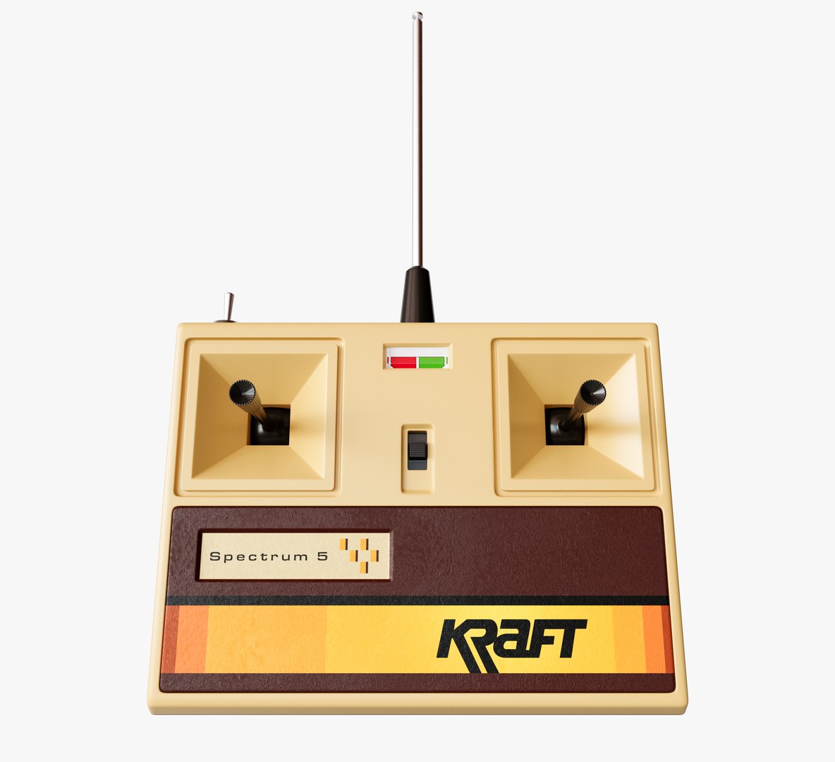 Retro Remote Controller 3D - TurboSquid 2231833