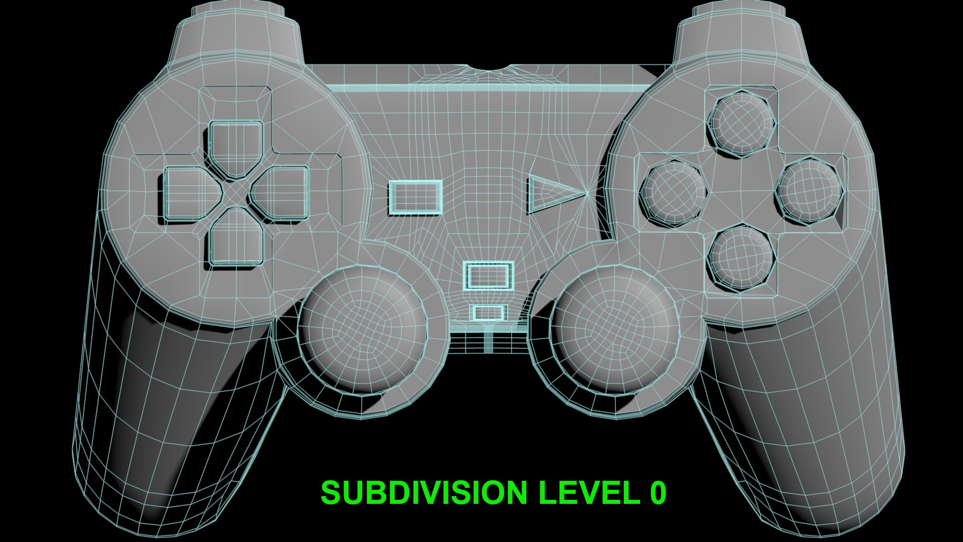 Ps1 Dual Shock Controller 3D Model - TurboSquid 2201173